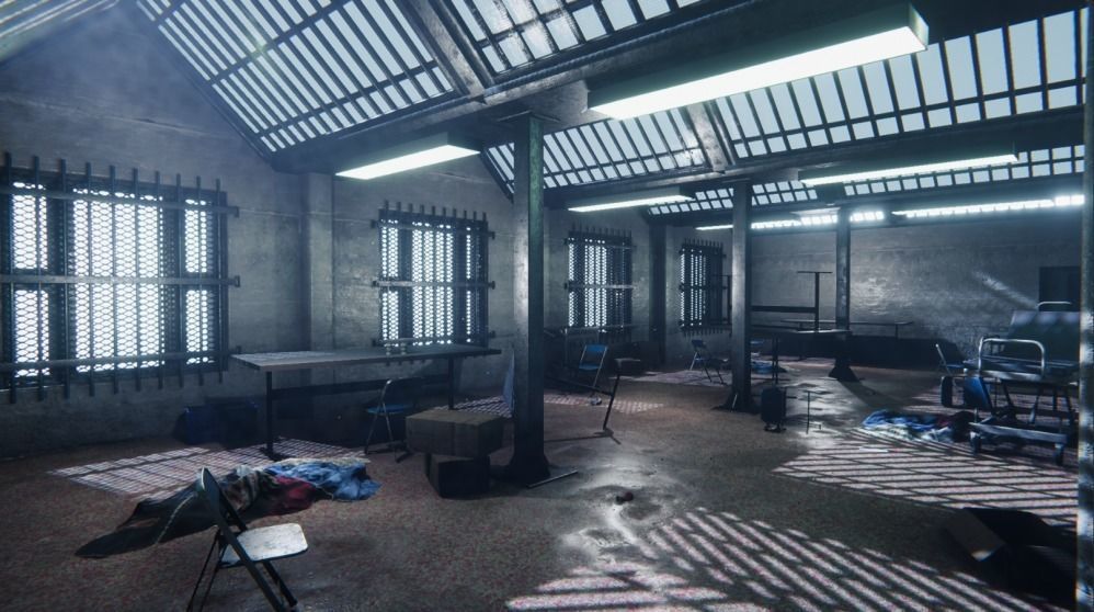 3D model Modular Psychiatric Ward Pack VR / AR / low-poly | CGTrader