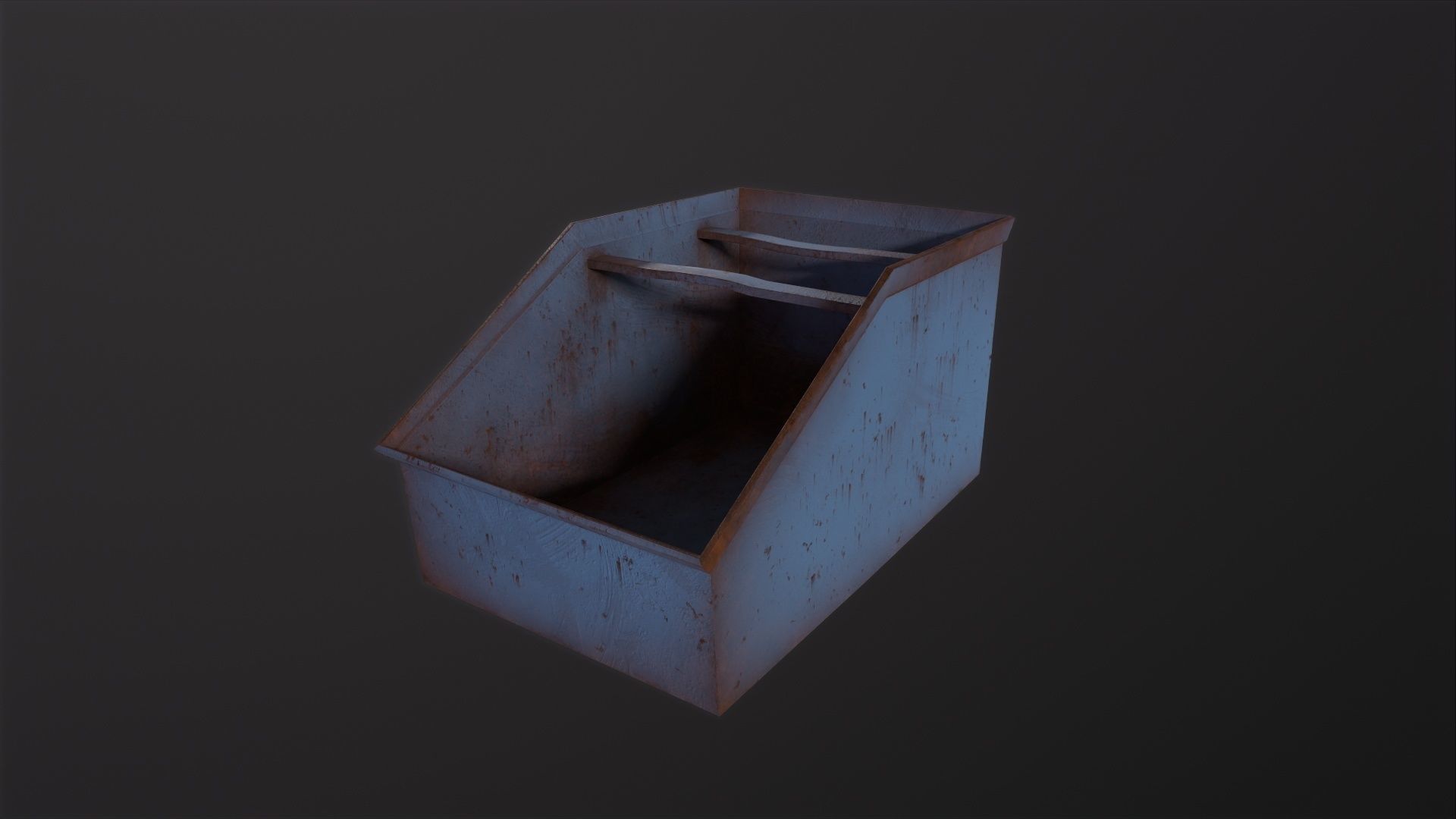 3D model Metal Box 3D Model VR / AR / low-poly | CGTrader