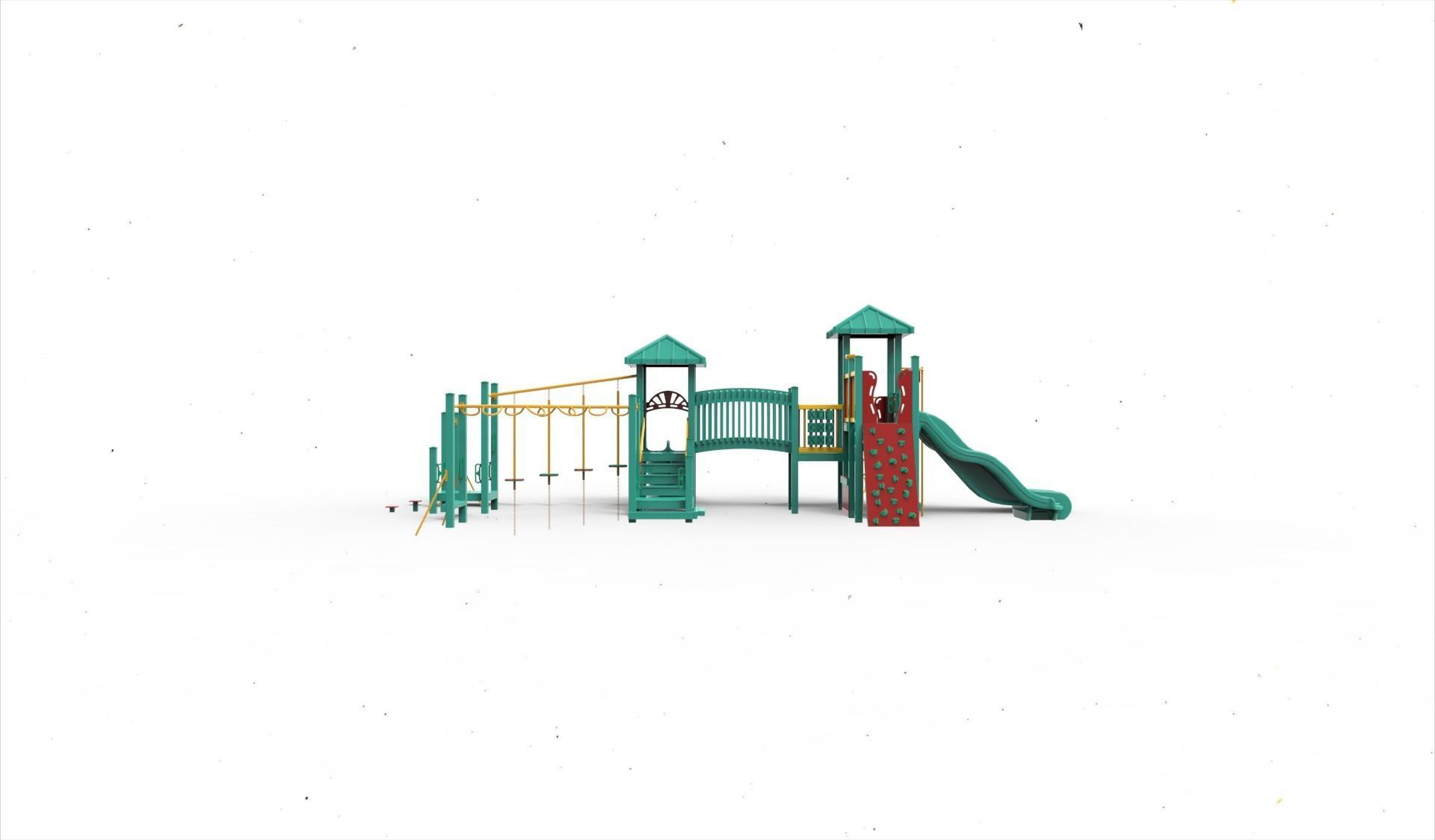 playground minimalist 3D model | CGTrader