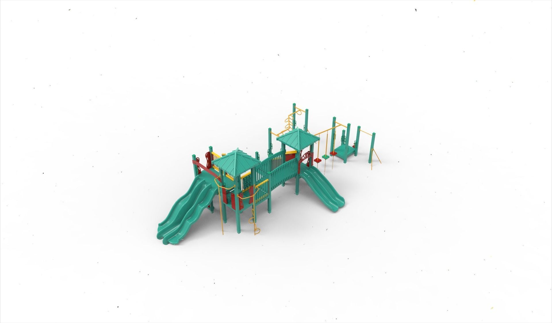 playground minimalist 3D model | CGTrader