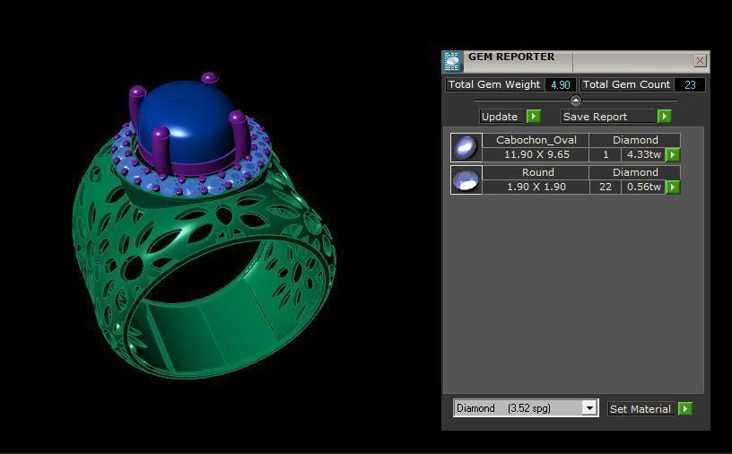 Rings 3D model 3D printable | CGTrader