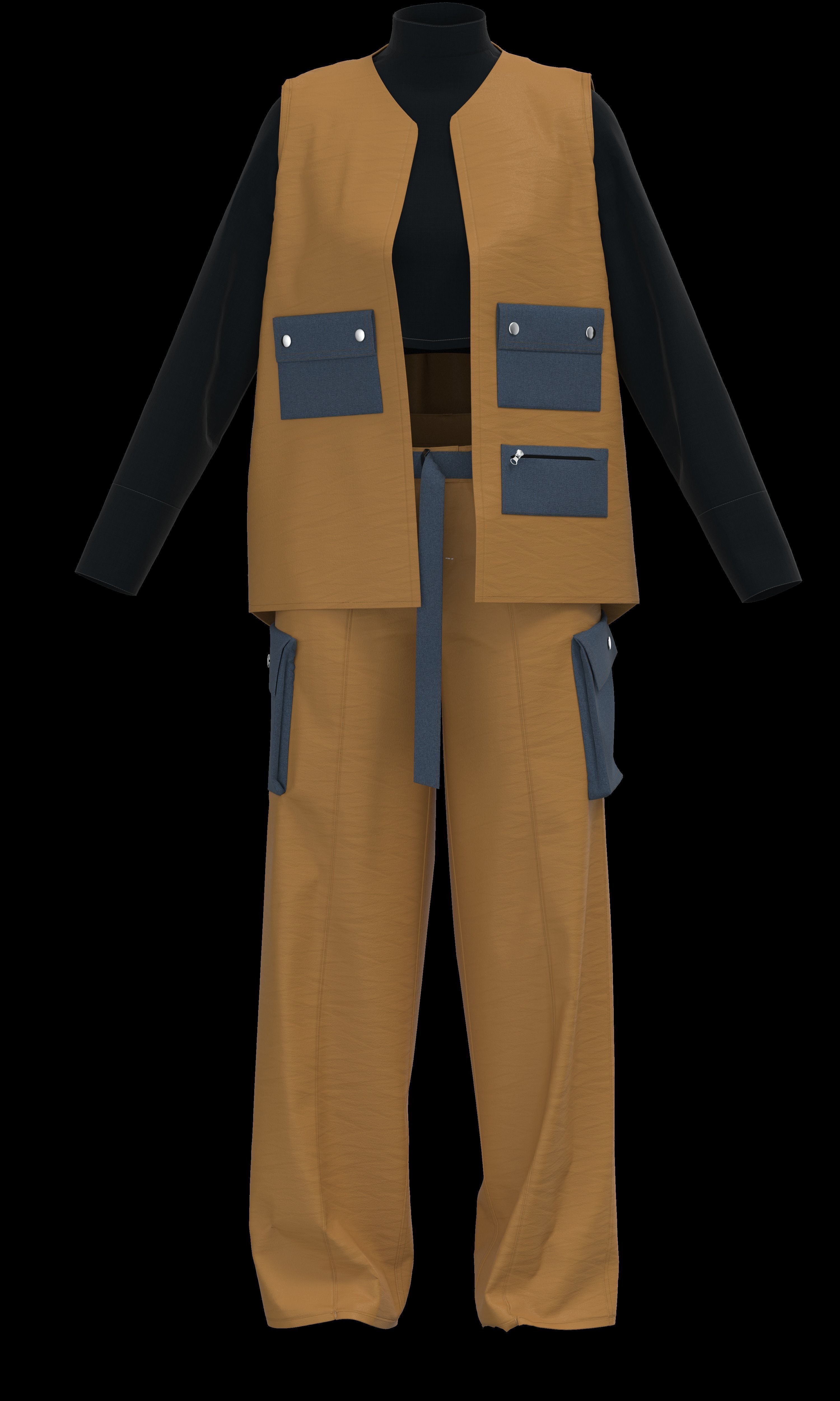 3D Uniform free 3D model | CGTrader