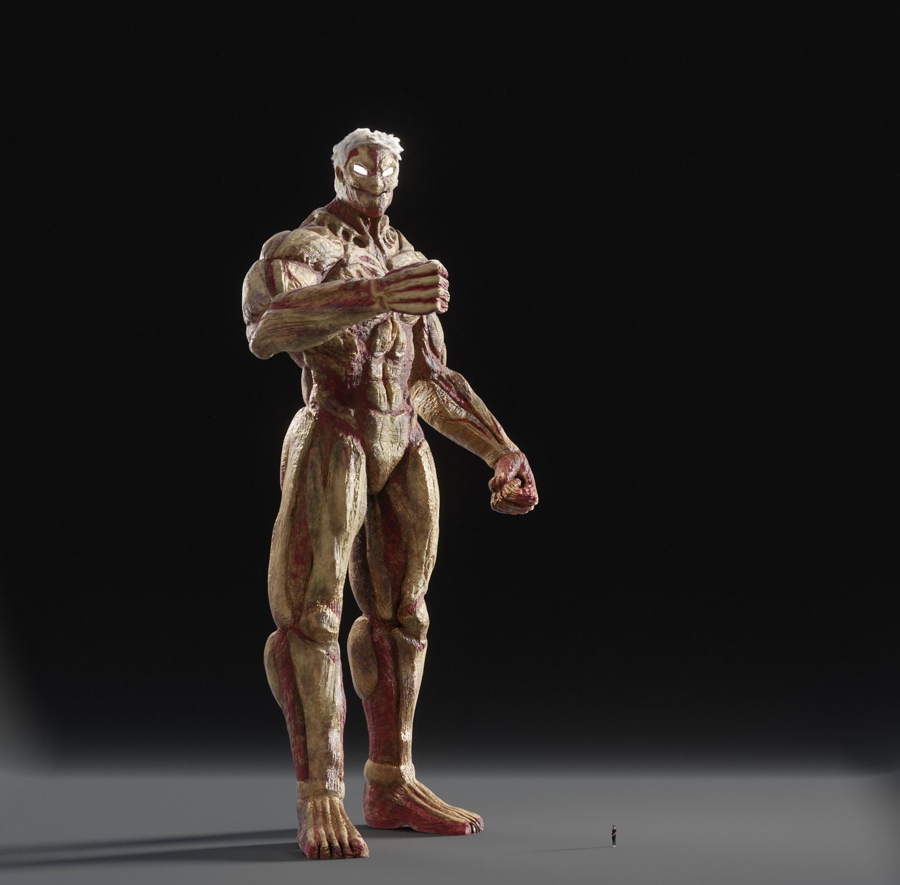 3D model Armour Titan - Attack on Titan 3D model realistic Blender ...