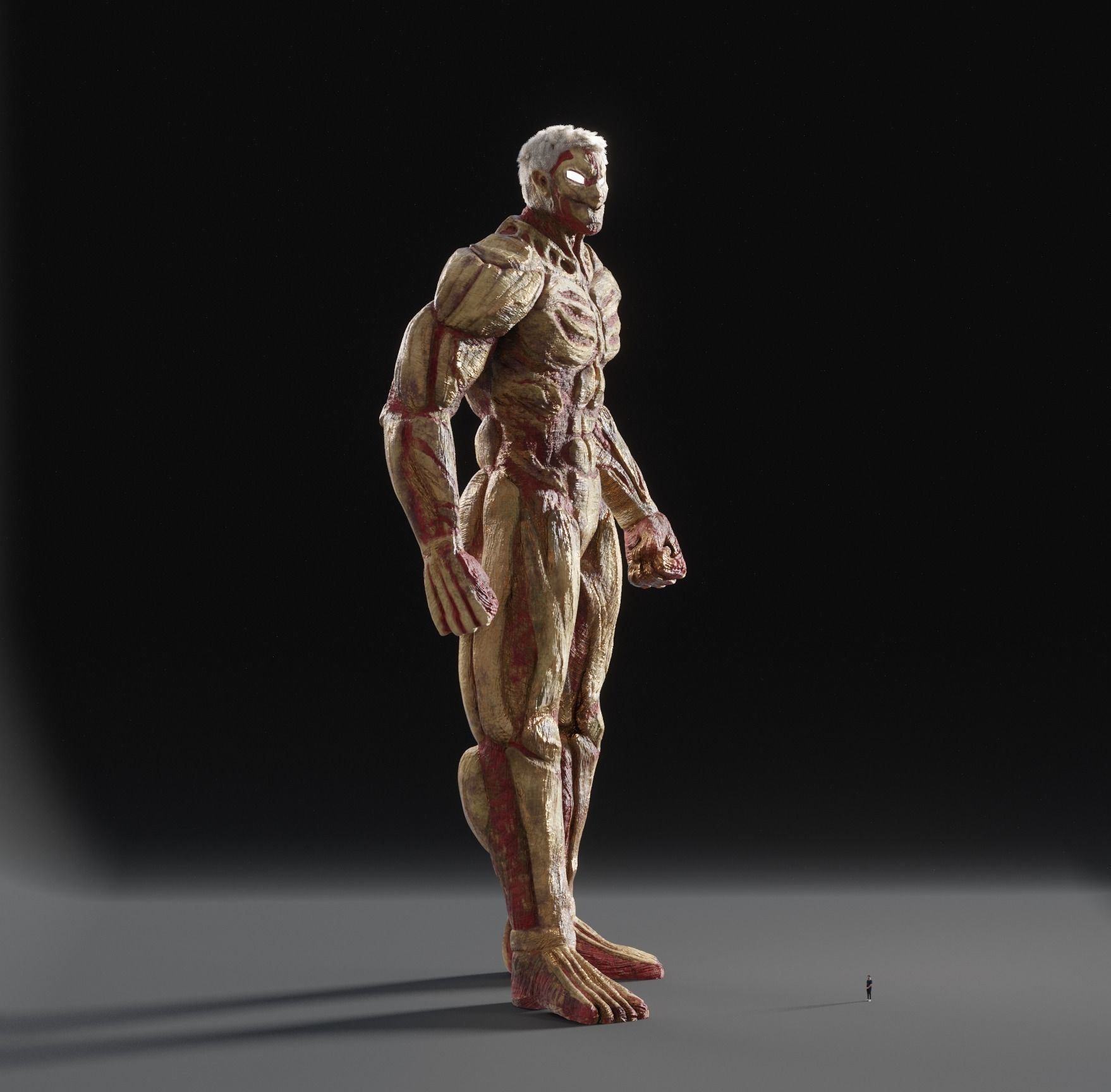 3D model Armour Titan - Attack on Titan 3D model realistic Blender ...