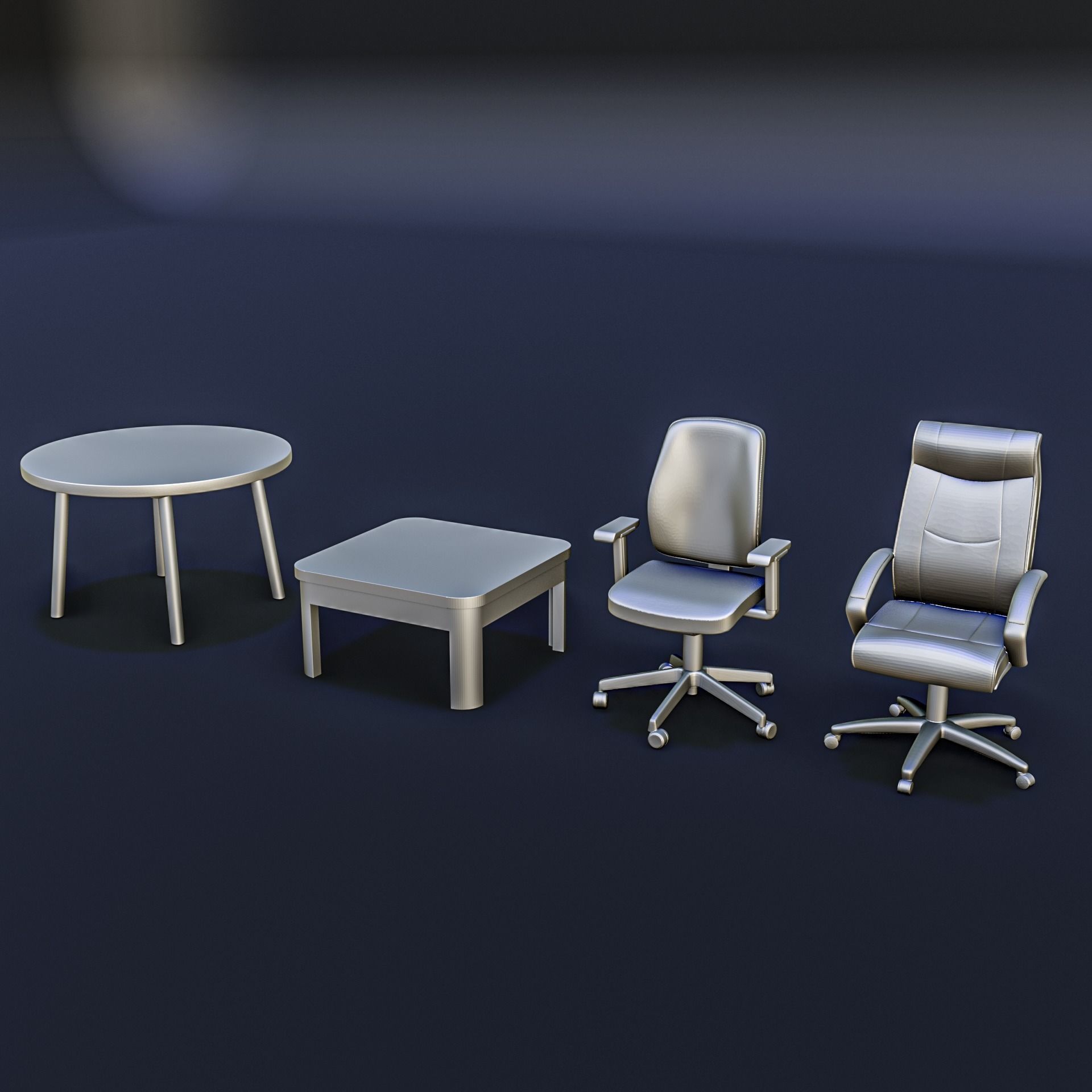 Office Work Diorama Pack 3D model 3D printable | CGTrader