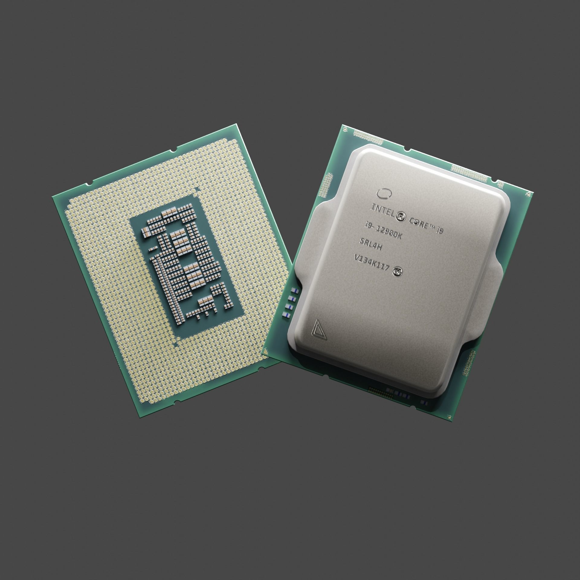 3D model cpu intel core i9 12900k VR / AR / low-poly | CGTrader