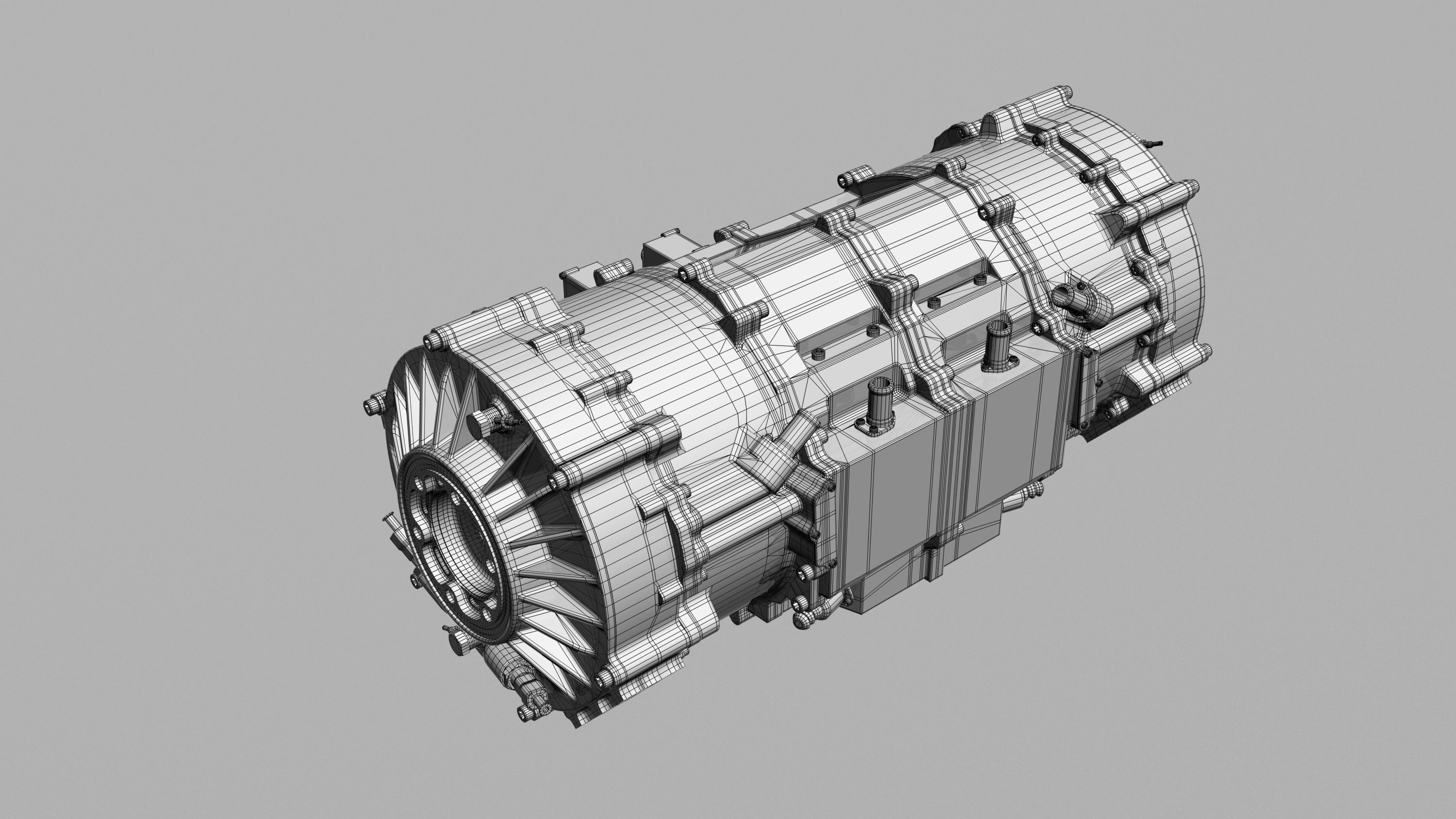 Lotus Evija engine 3D model | CGTrader
