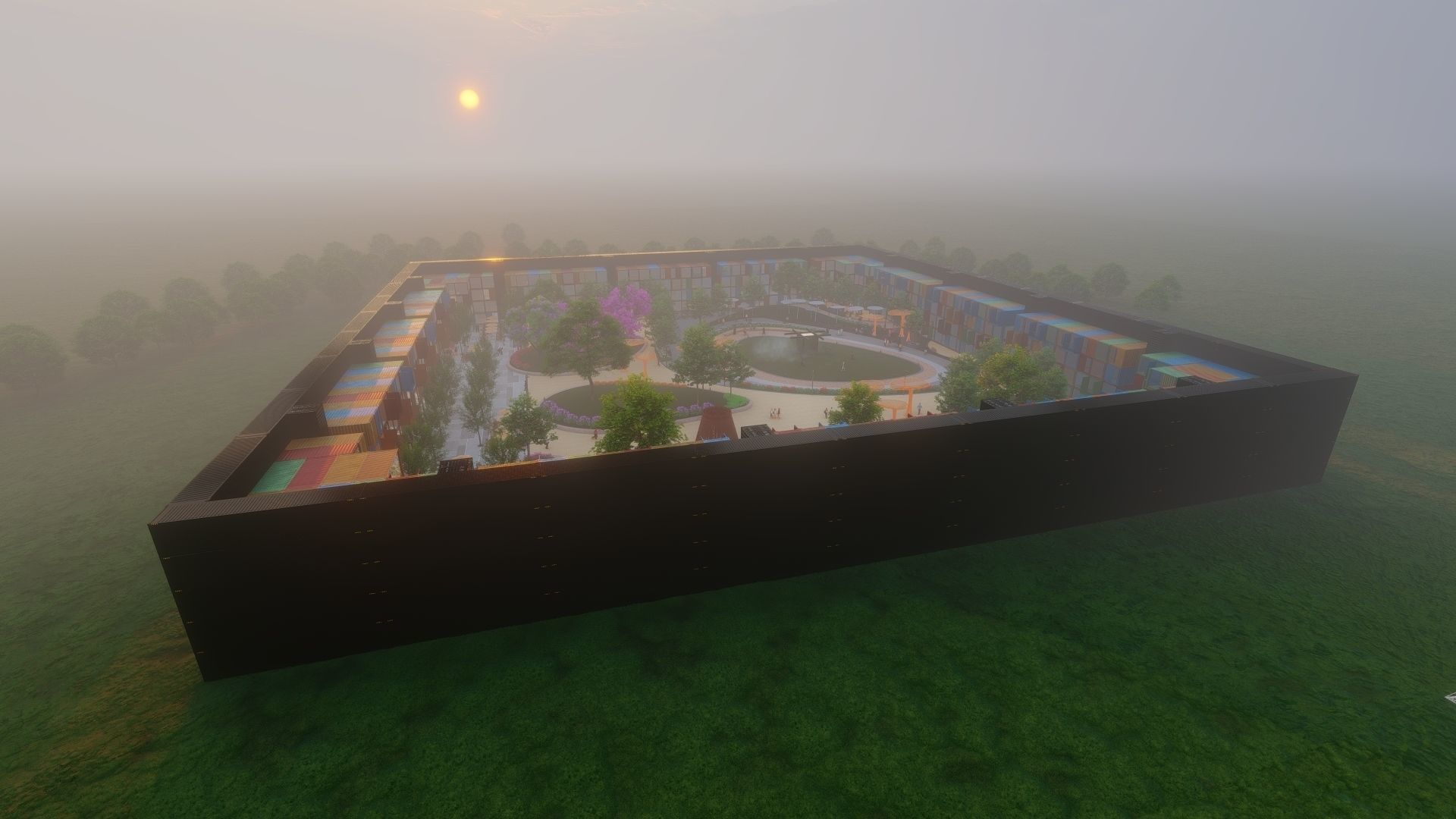 Futuristic Container Design Sketchup Lumion9 3D model | CGTrader