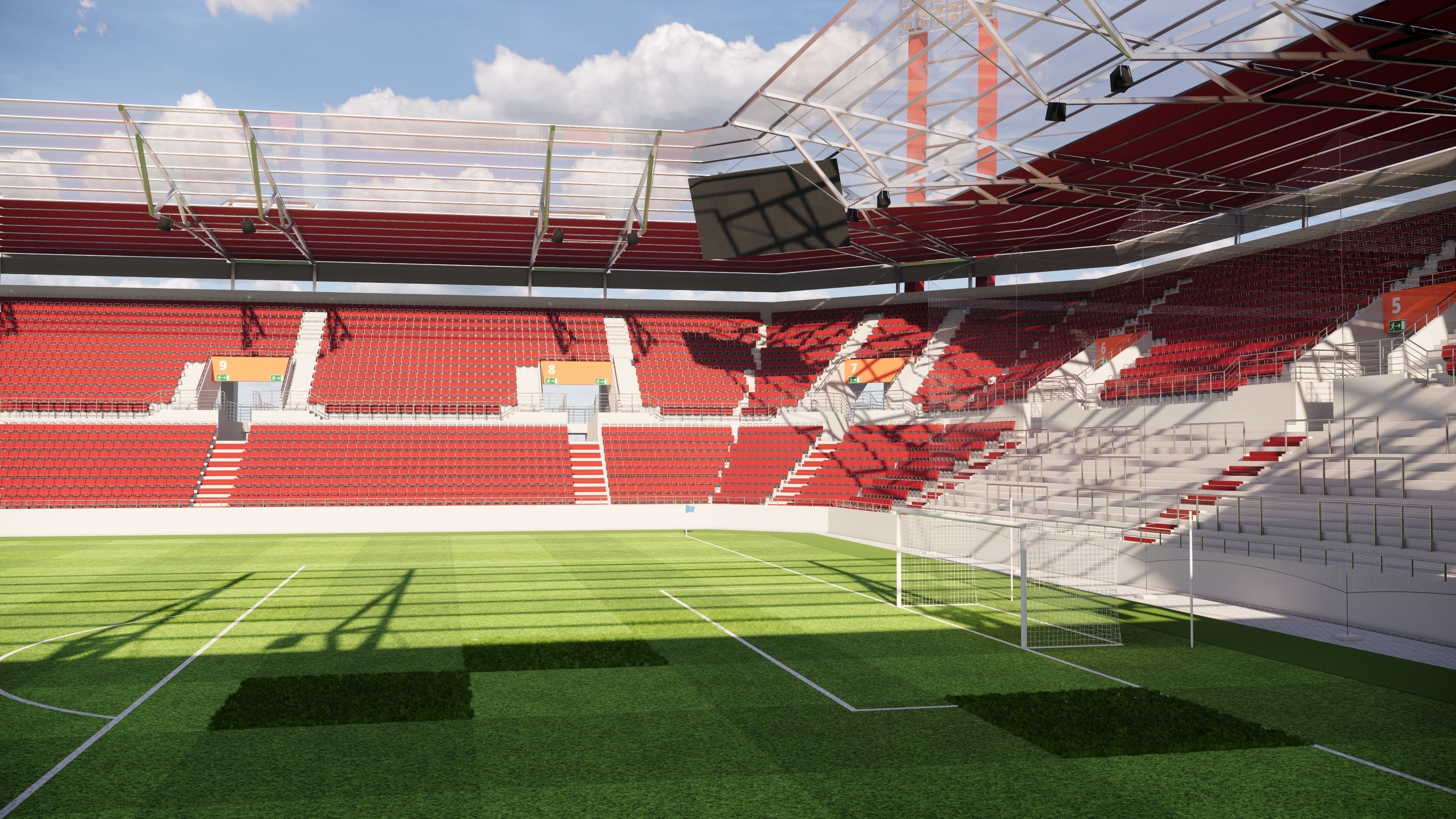 Stadium Sketchup Enscape 3D model | CGTrader