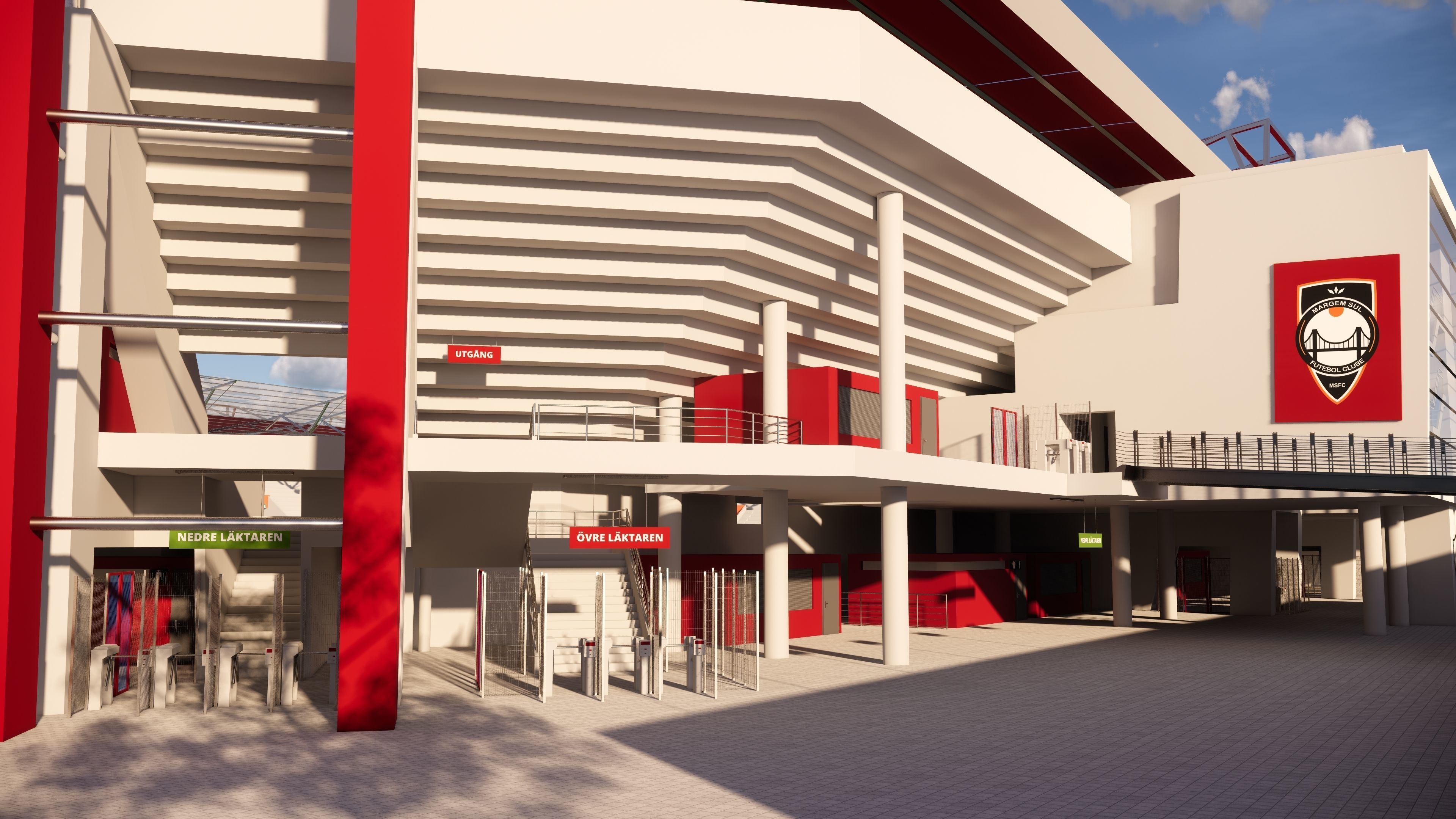 Stadium Sketchup Enscape 3D model | CGTrader