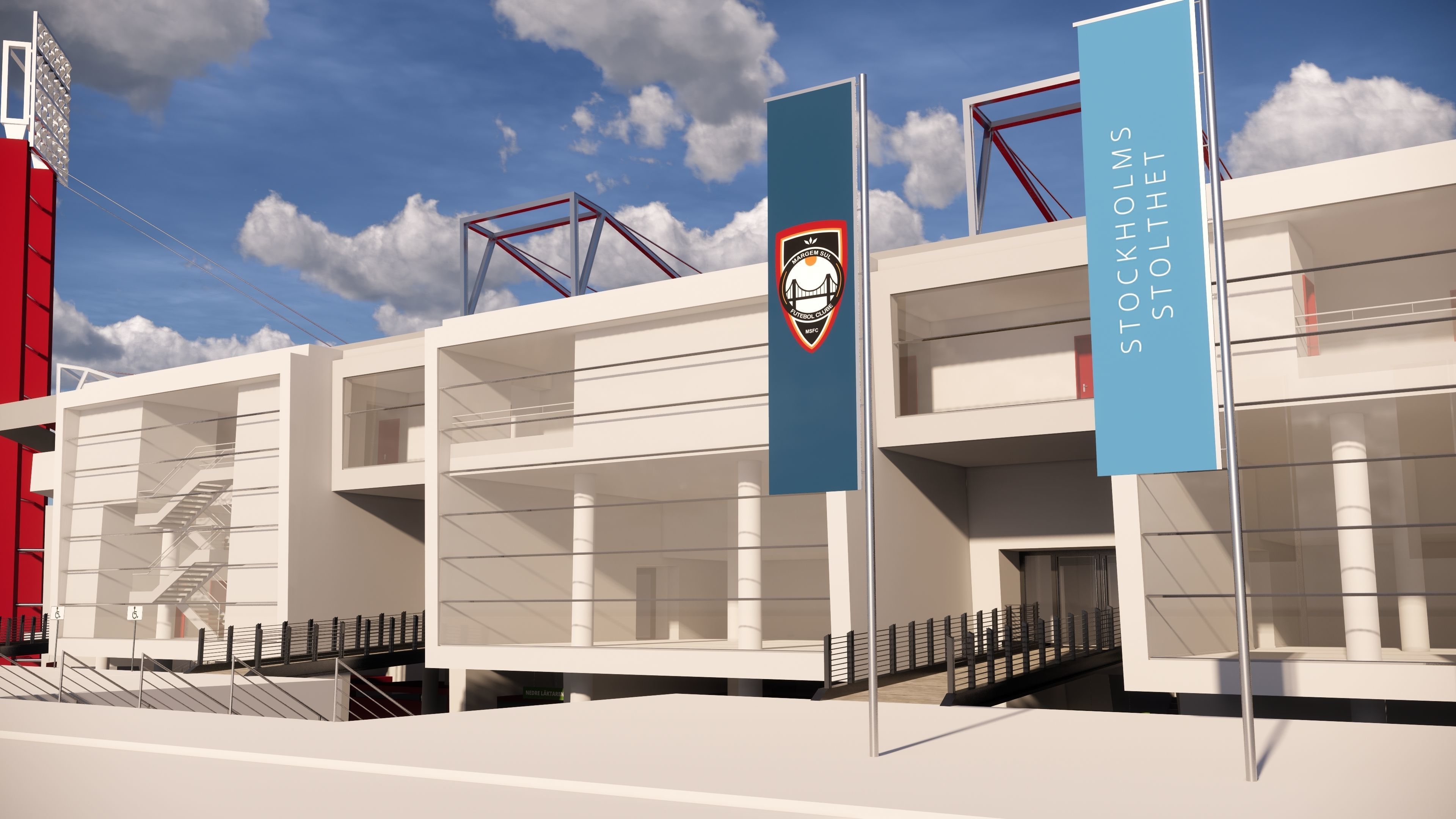 Stadium Sketchup Enscape 3D model | CGTrader