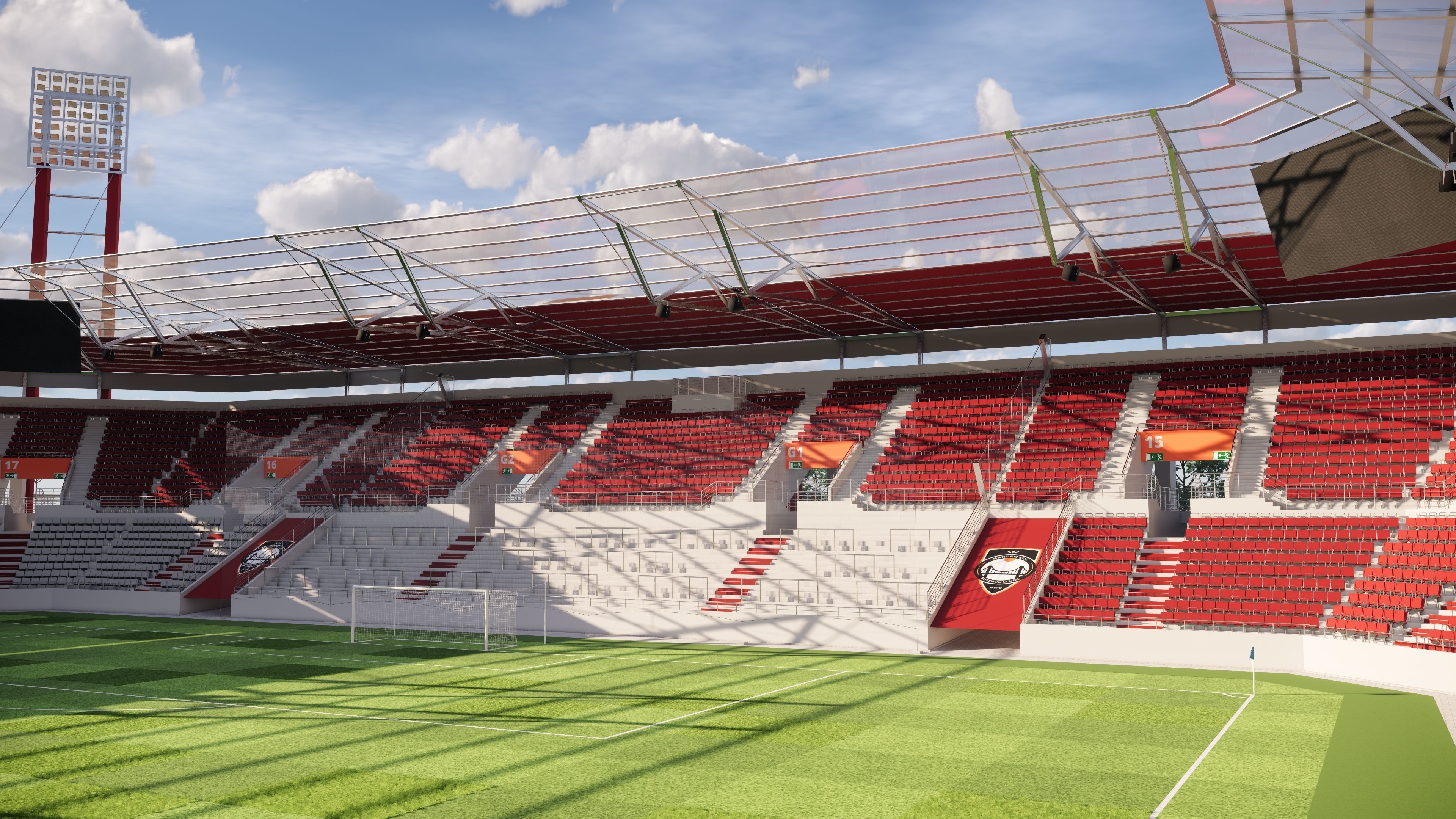 Stadium Sketchup Enscape 3D model | CGTrader