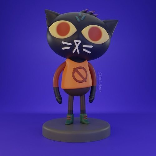 Mae Borowski Night in the Woods 3D model 3D printable | CGTrader