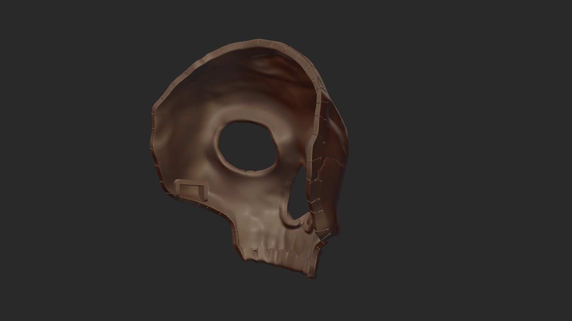 NEW PRINTABLE COD GHOST MASK STL 3D model 3D printable | CGTrader