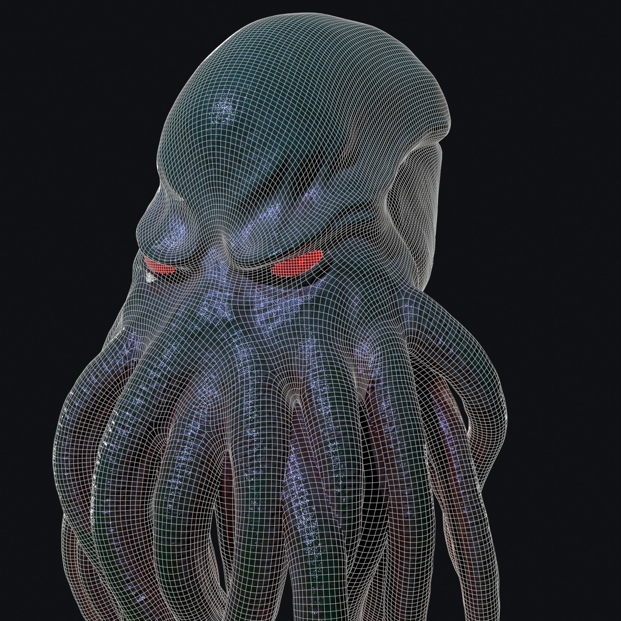 Cthulhu head FOR RENDER 3D model | CGTrader