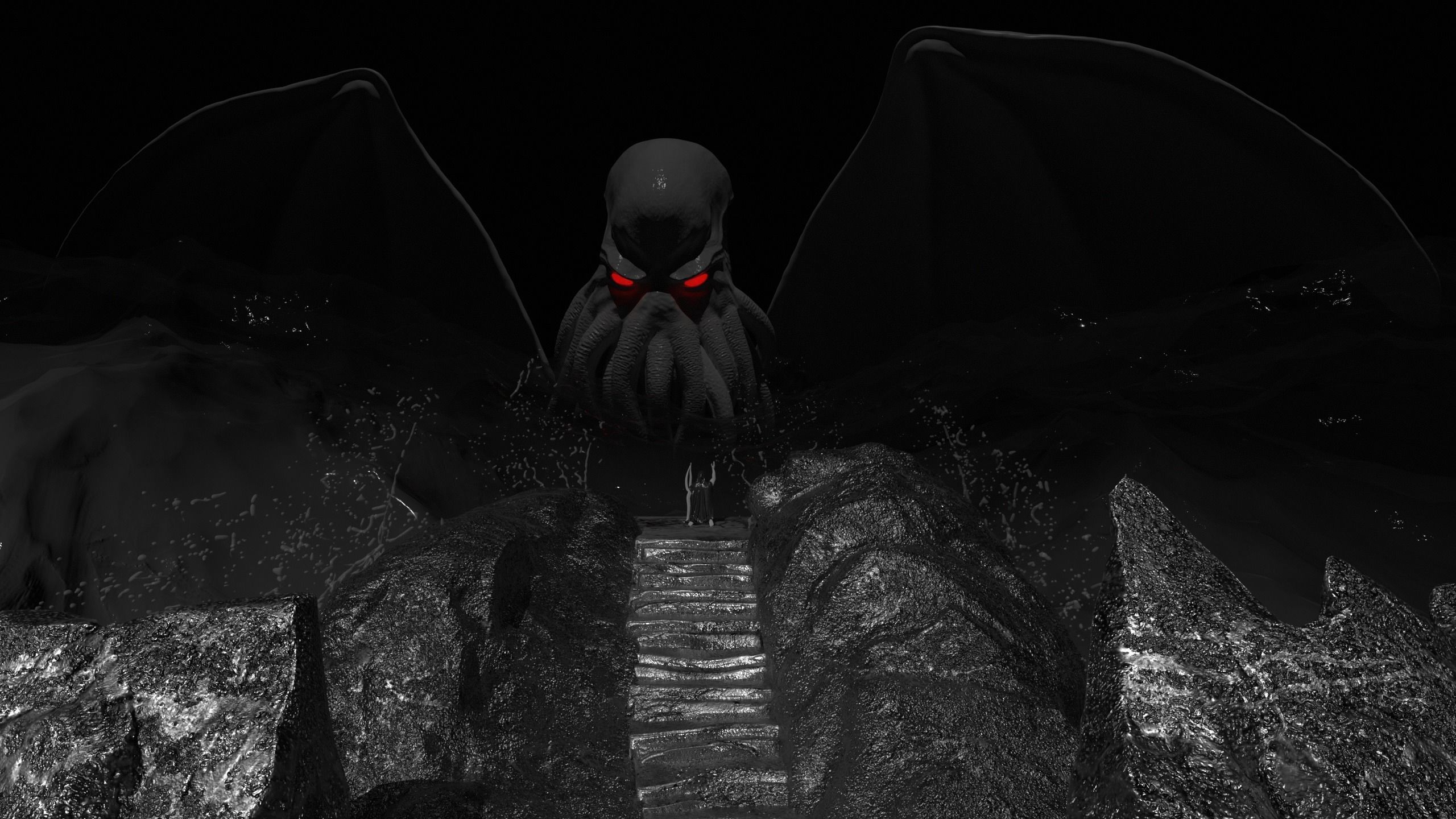 Cthulhu head FOR RENDER 3D model | CGTrader