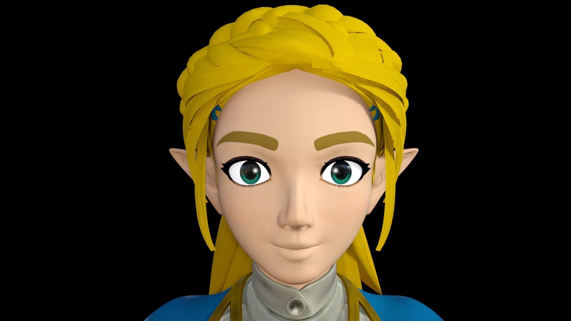 3D model Zeld BotW VR / AR / low-poly | CGTrader