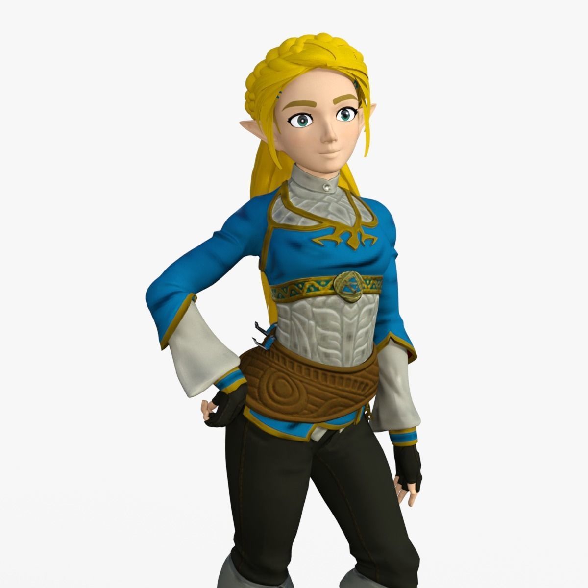 3D model Zeld BotW VR / AR / low-poly | CGTrader