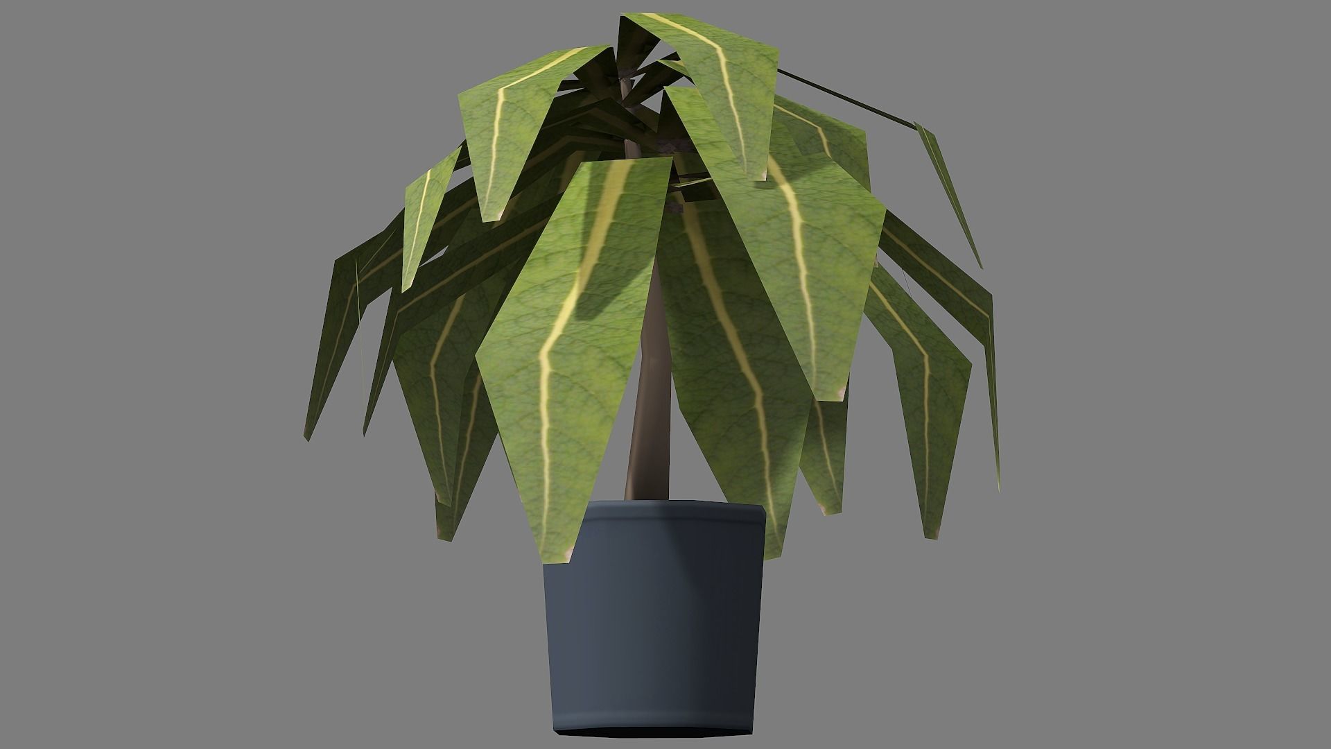3D model Street Plant - Lowpoly Mobile Ready VR / AR / low-poly | CGTrader