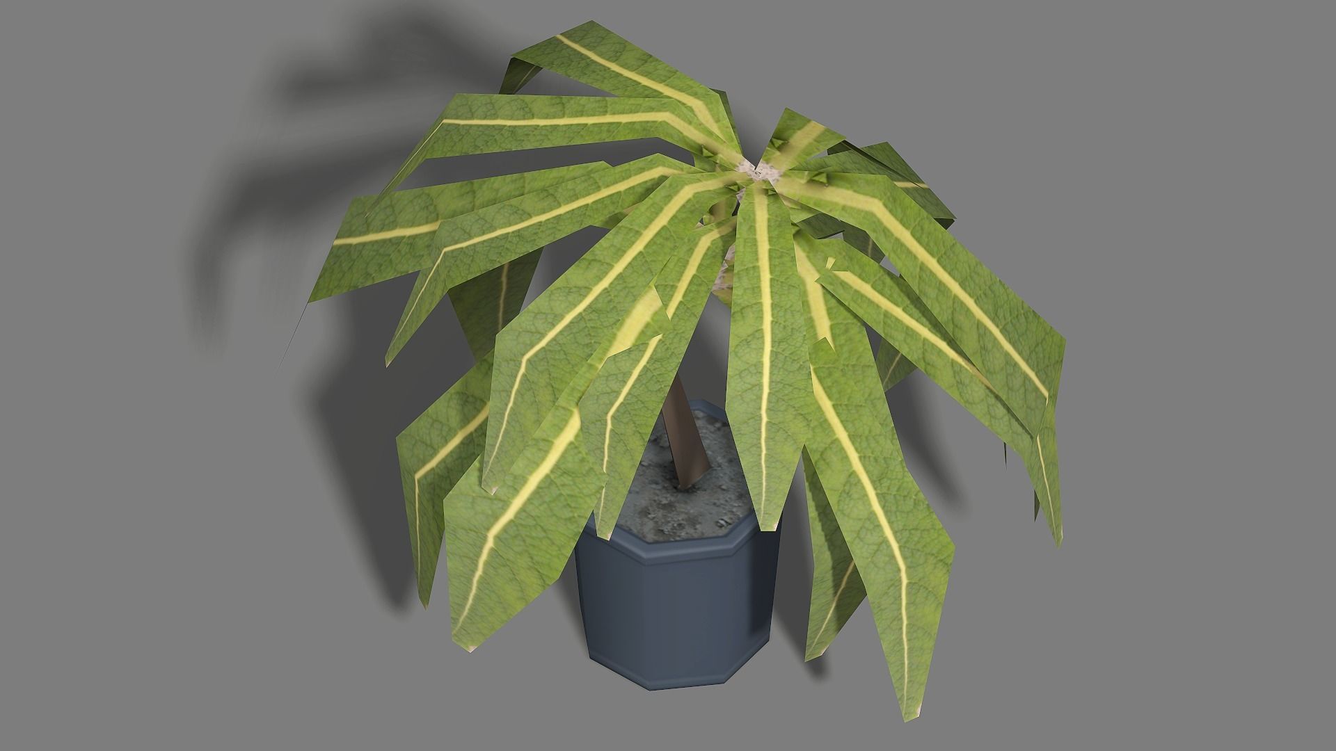 3D model Street Plant - Lowpoly Mobile Ready VR / AR / low-poly | CGTrader