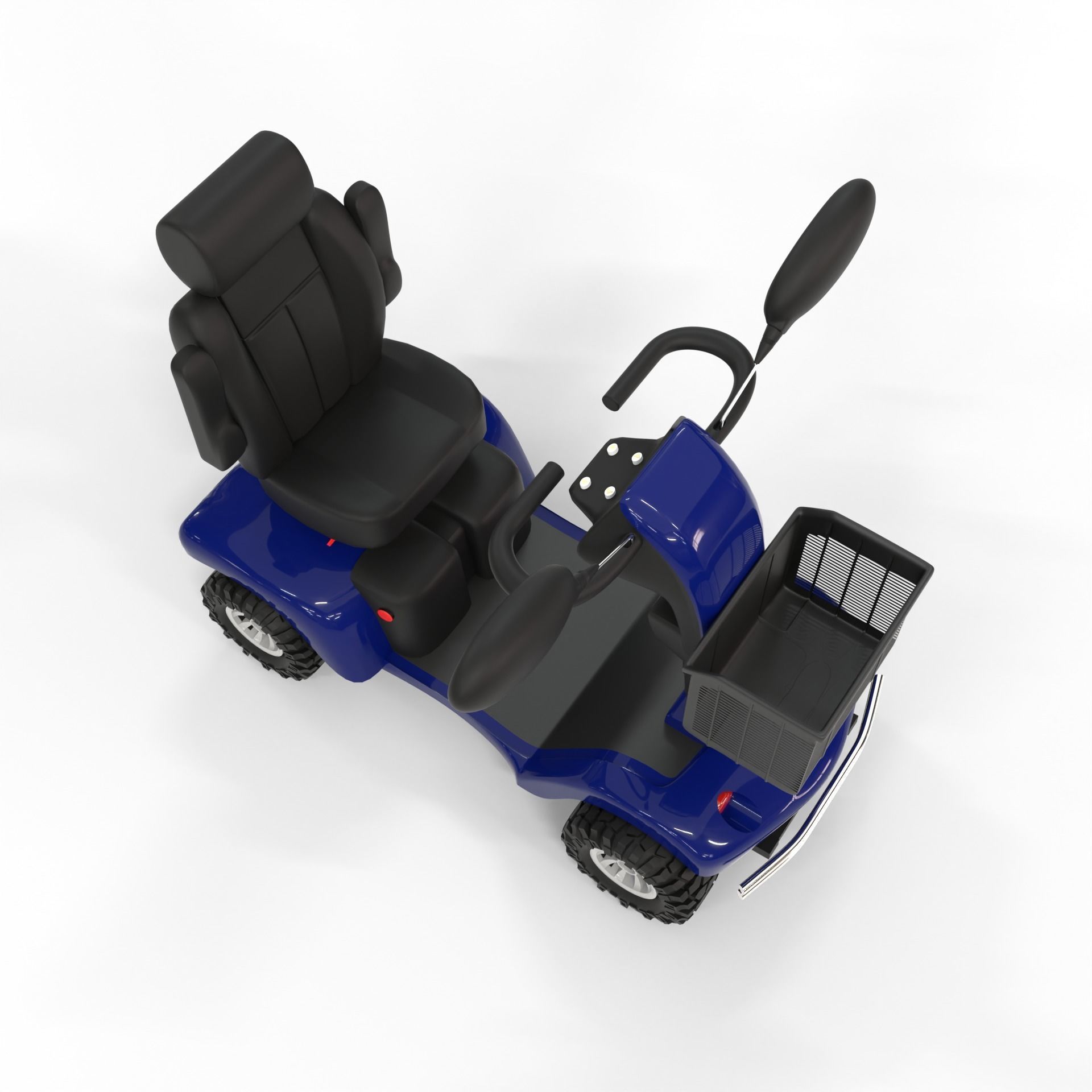 Electric Mobility Scooter 3D model | CGTrader