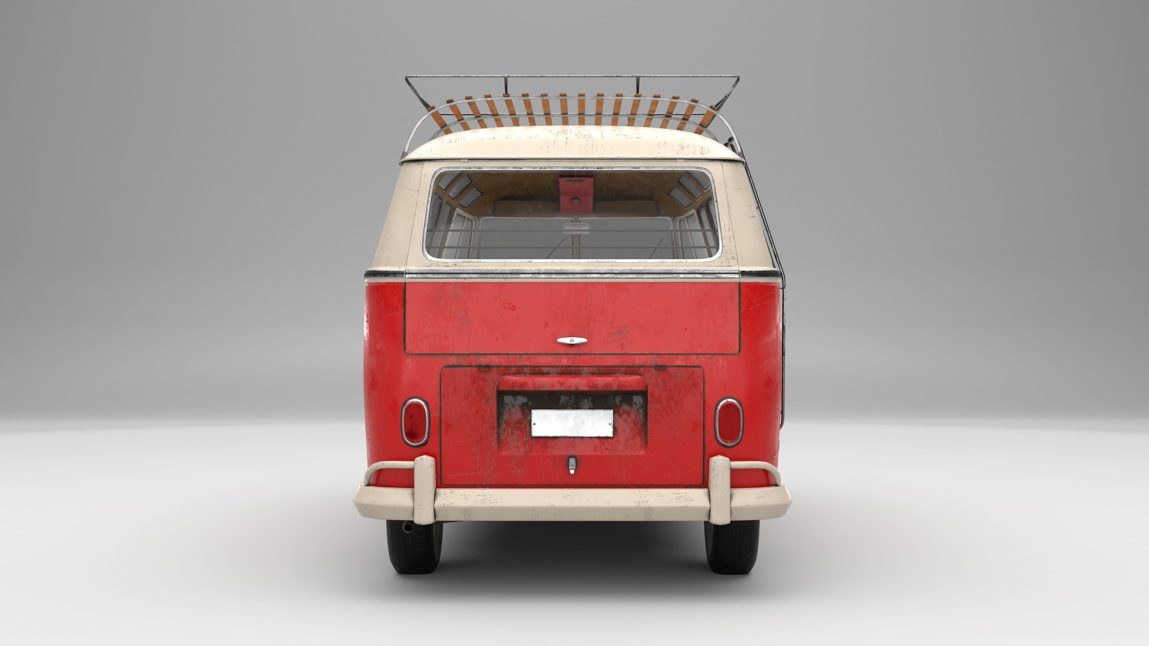 Volkswagen-T1 3D model | CGTrader