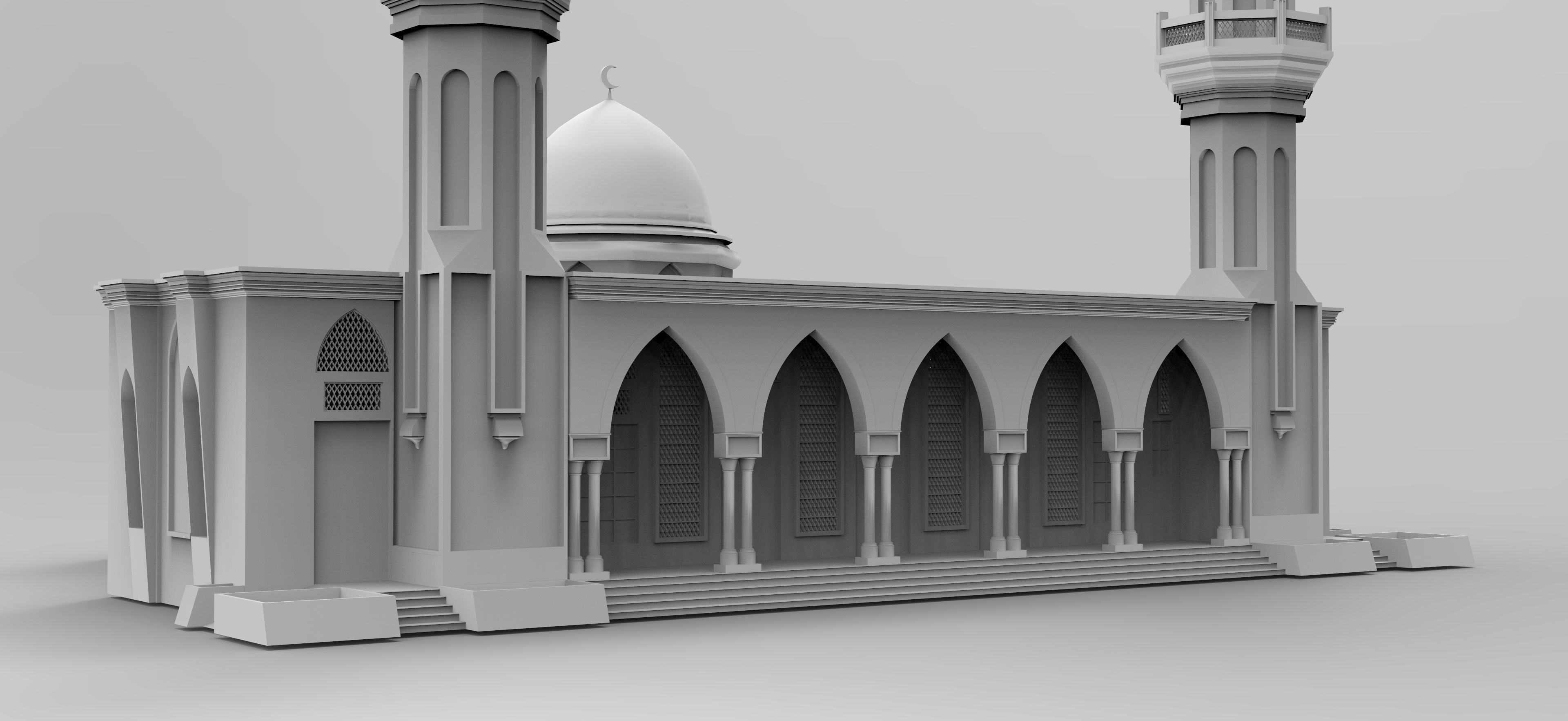 Islamic Mosque 3D model | CGTrader