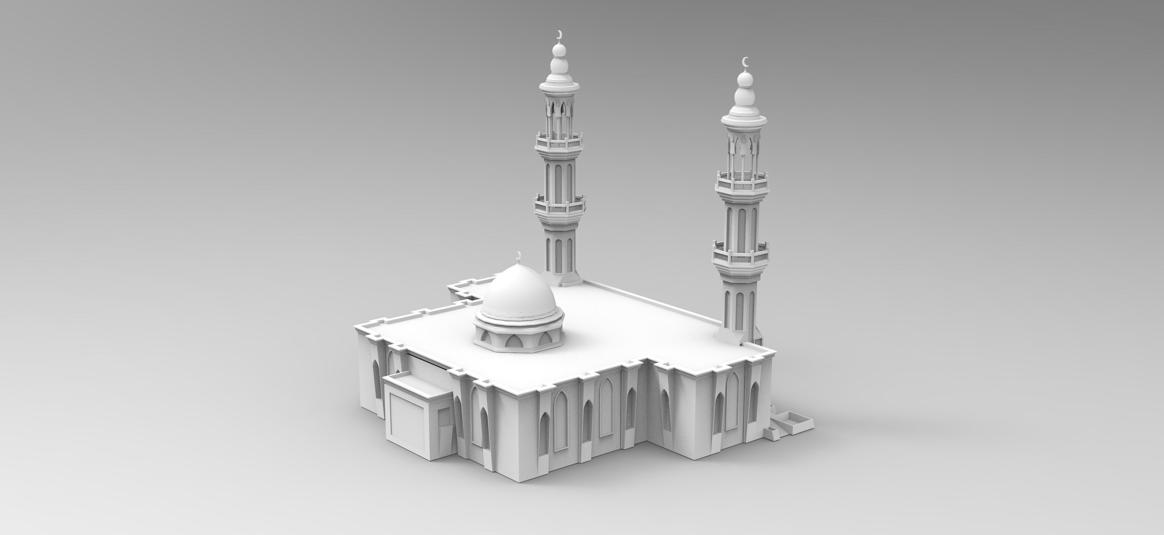 Islamic Mosque 3D model | CGTrader