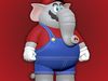ELEPHANT SUPER MARIO FIGURE - SUPER MARIO BROS WONDER 3D model 3D ...