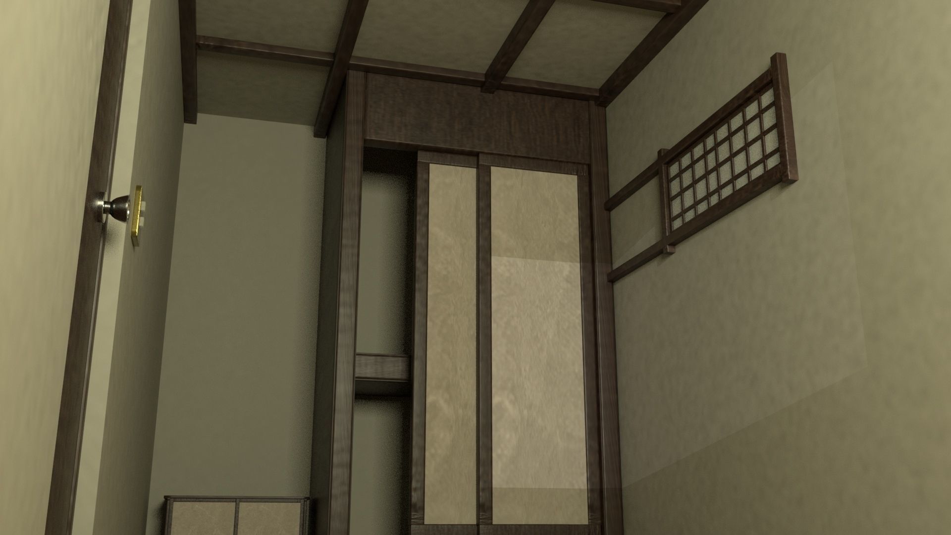 3D model The Grudge Cursed Saeki House VR / AR / low-poly | CGTrader