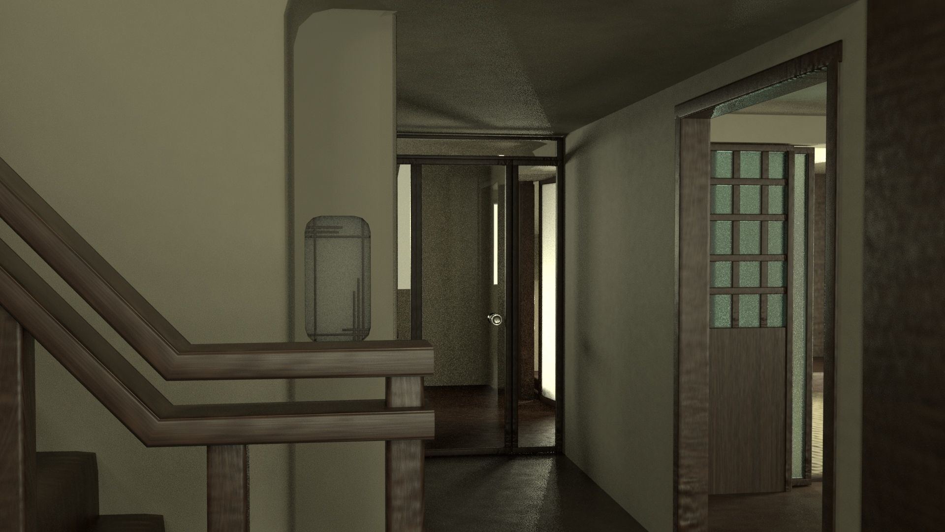 3D model The Grudge Cursed Saeki House VR / AR / low-poly | CGTrader