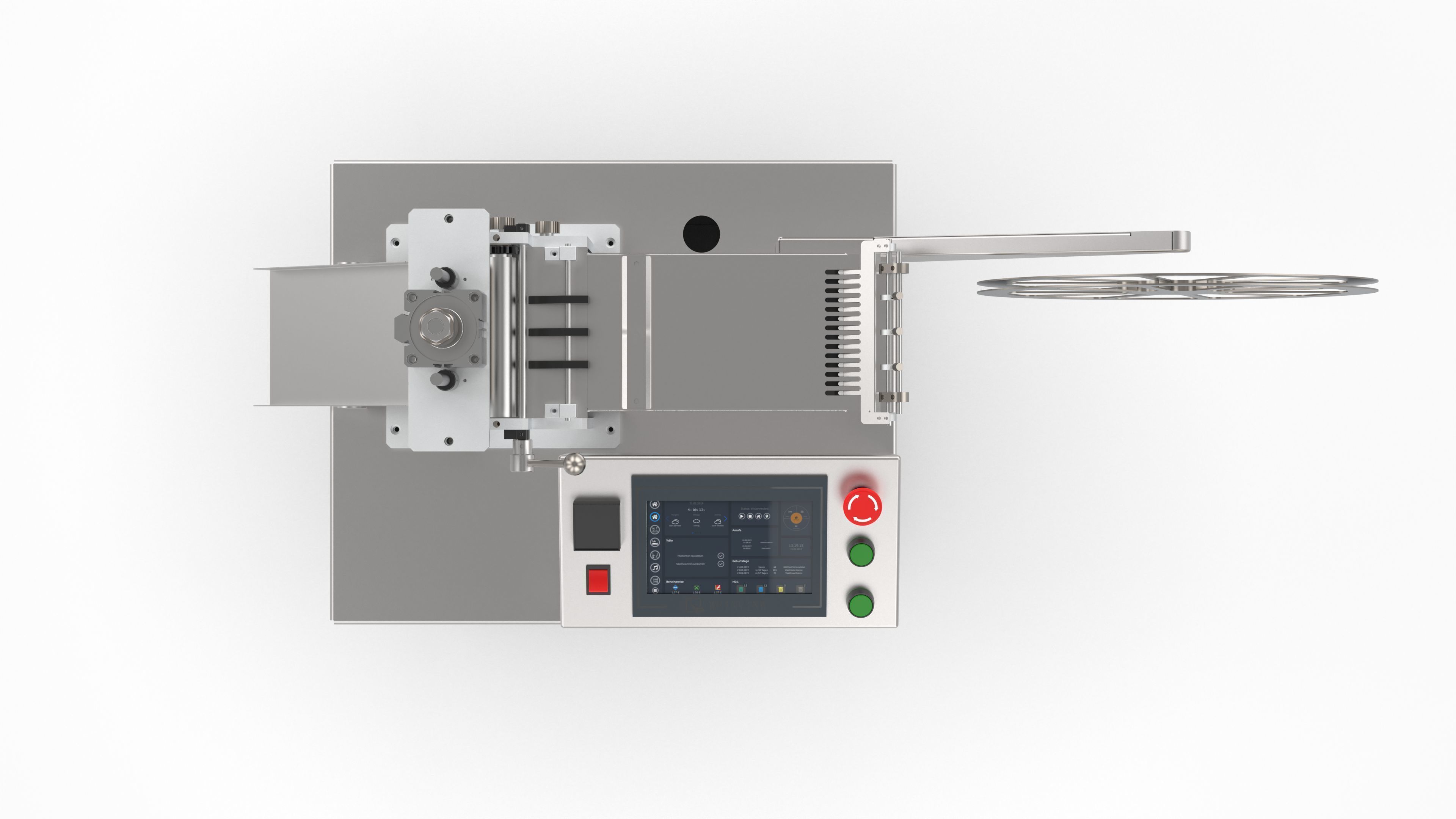 Automatic Braid Cutting Machine 3D model | CGTrader