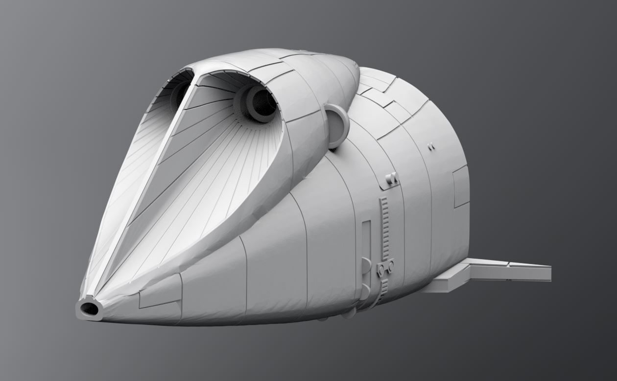 Orion 3 V2 scale model 3D model 3D printable | CGTrader