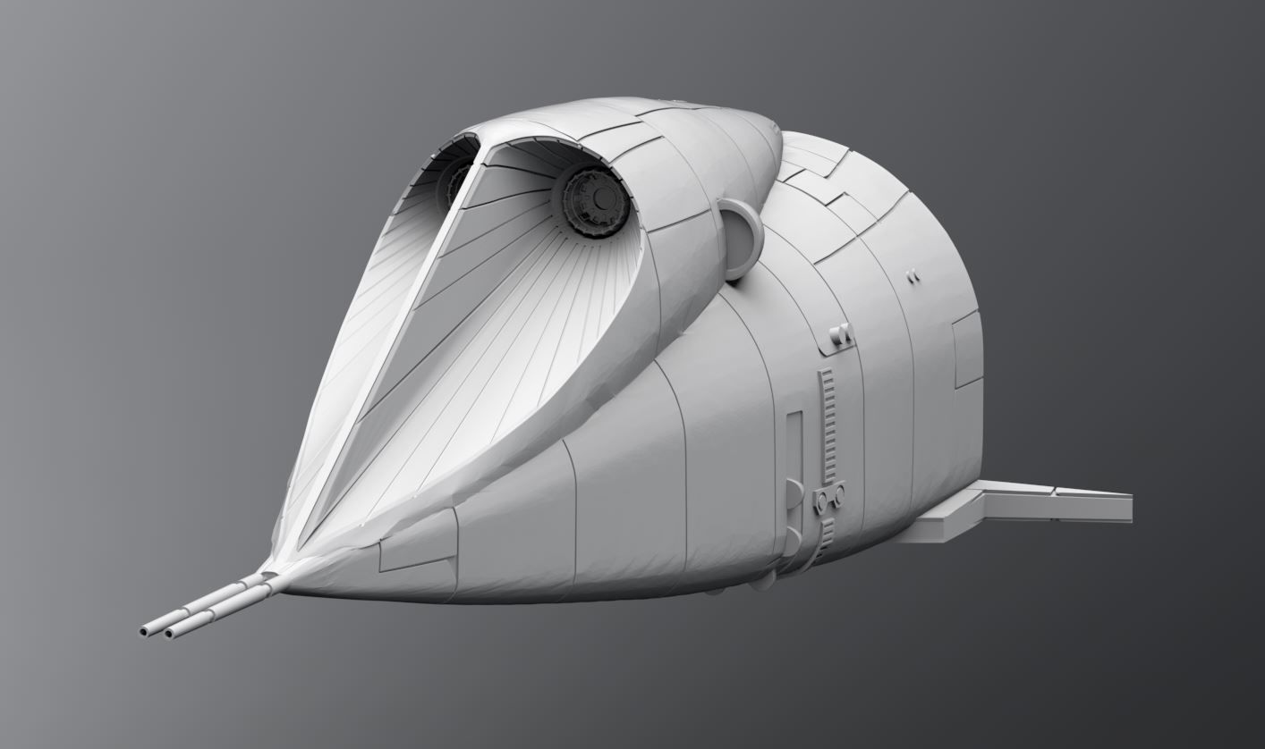 Orion 3 V2 scale model 3D model 3D printable | CGTrader