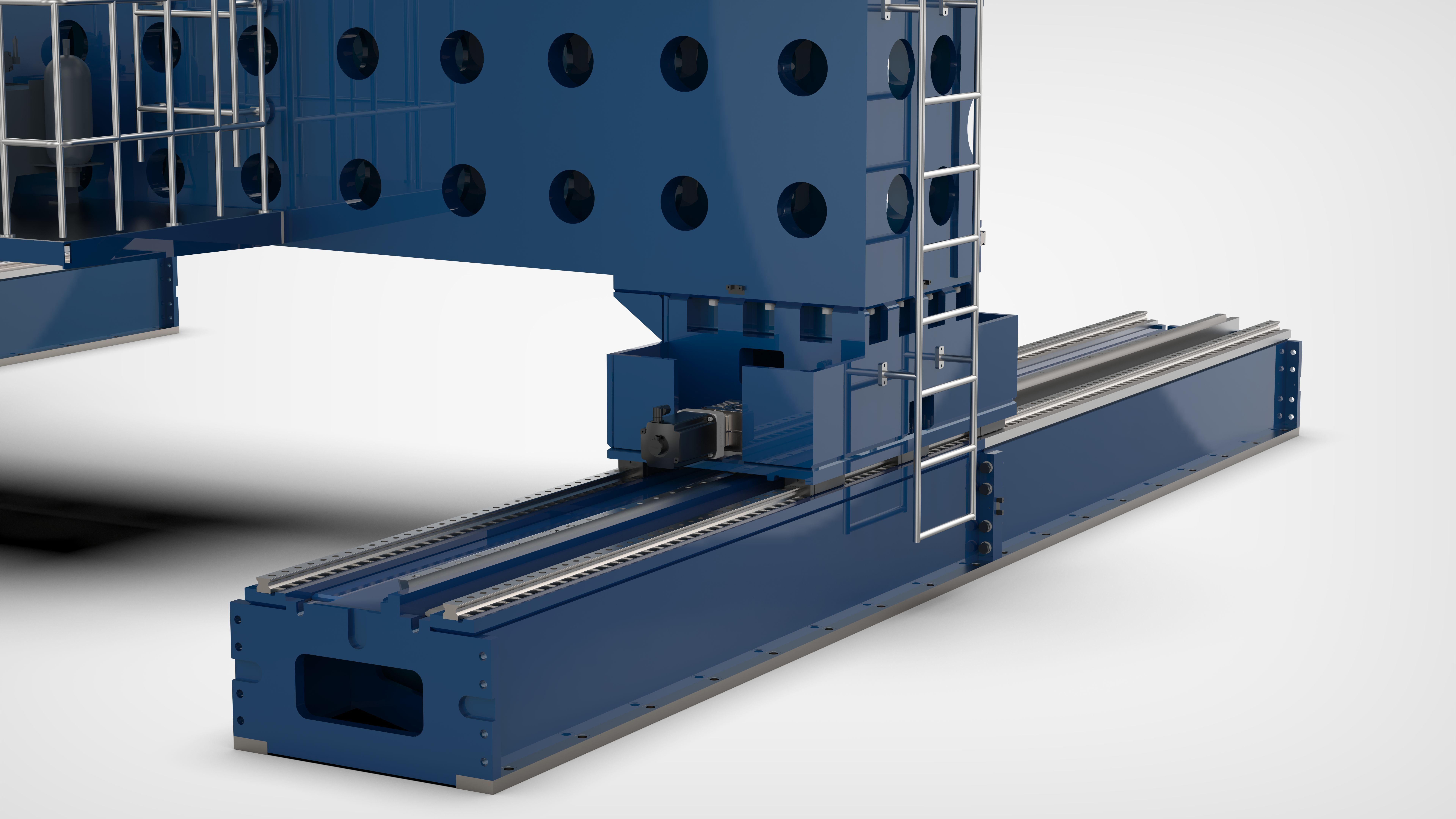 6060 Gantry Milling Machine 3D model | CGTrader