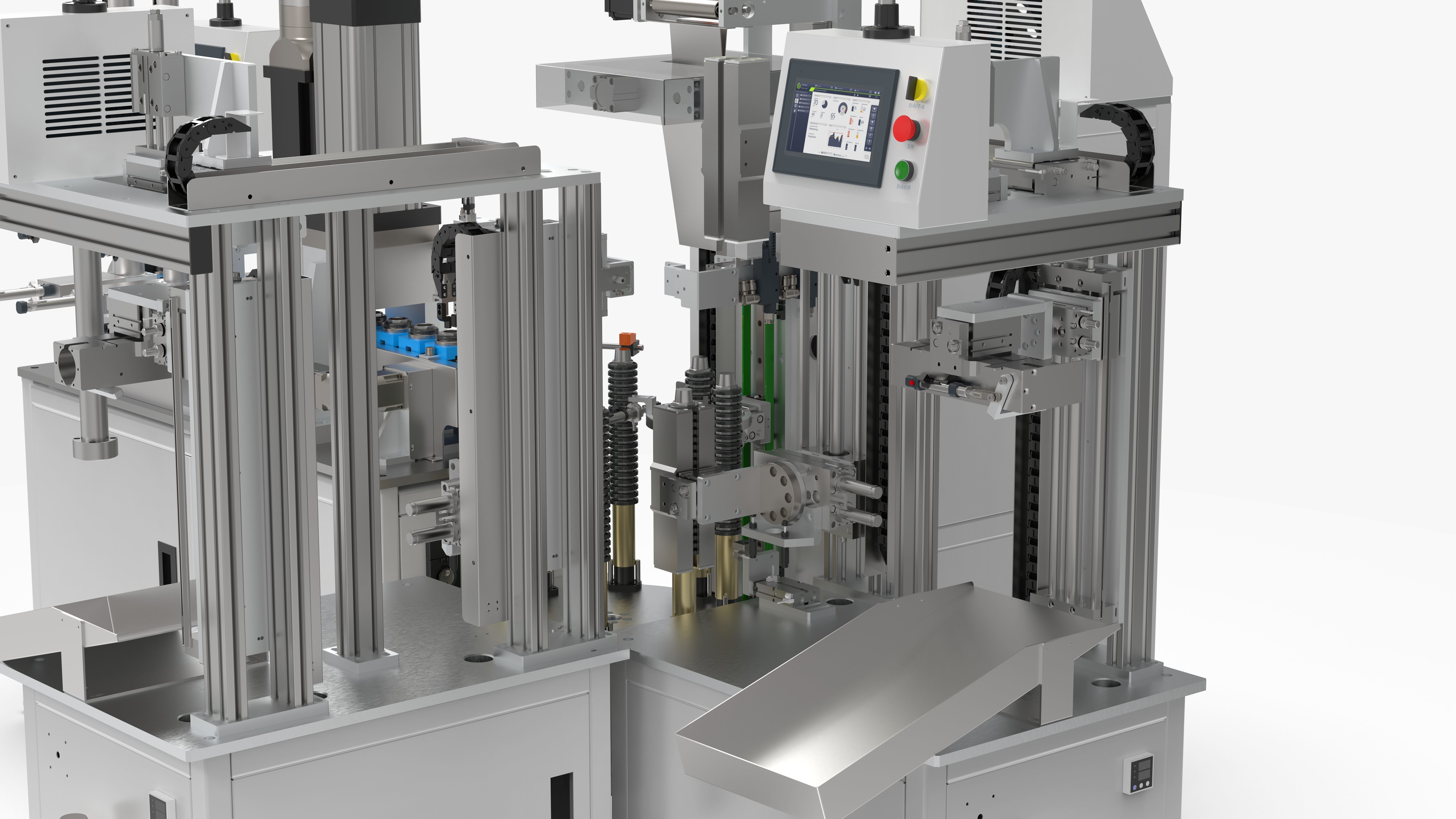 Automatic Riveting Bagging Packaging Machine 3D model | CGTrader