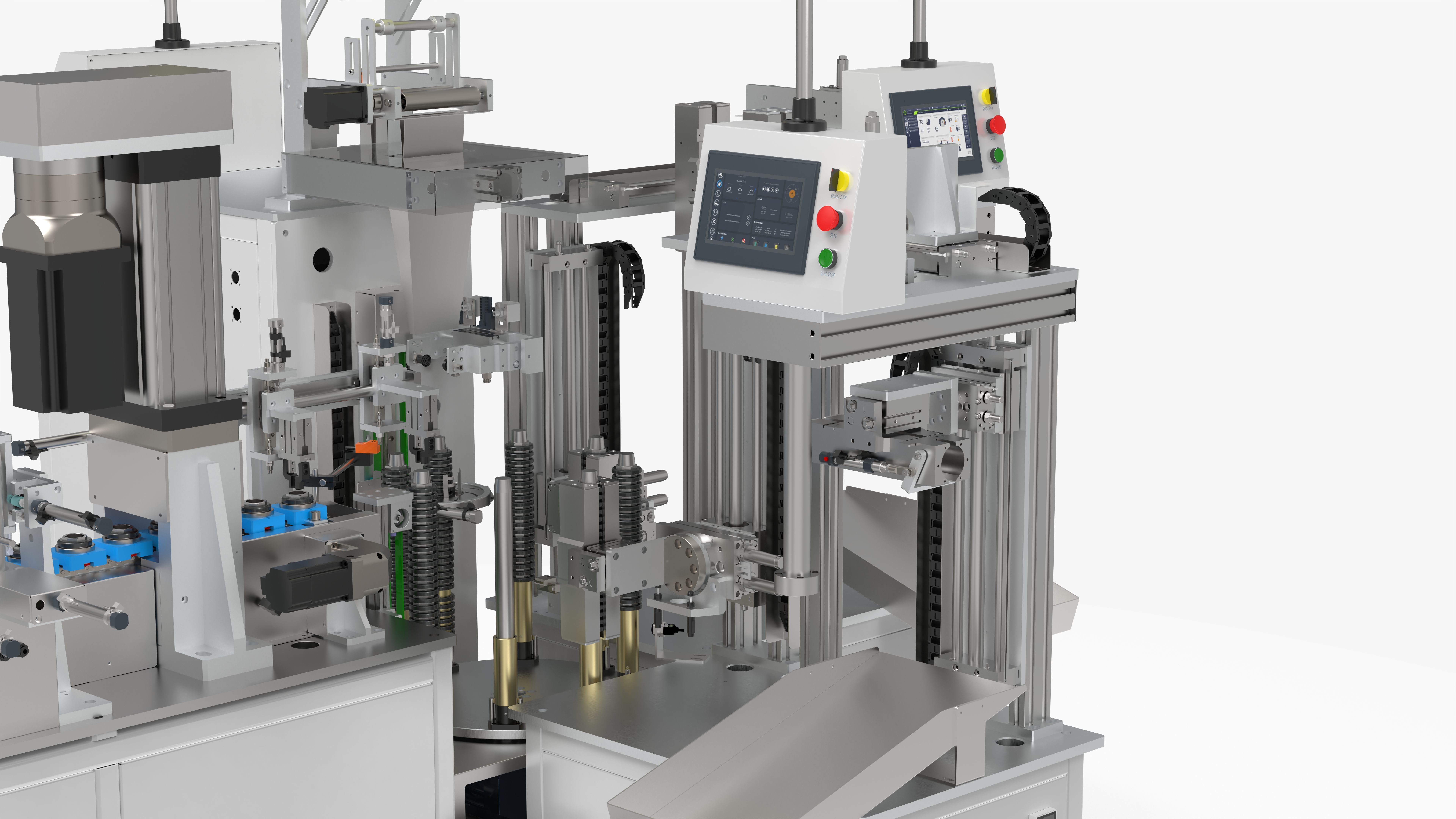 Automatic Riveting Bagging Packaging Machine 3D model | CGTrader