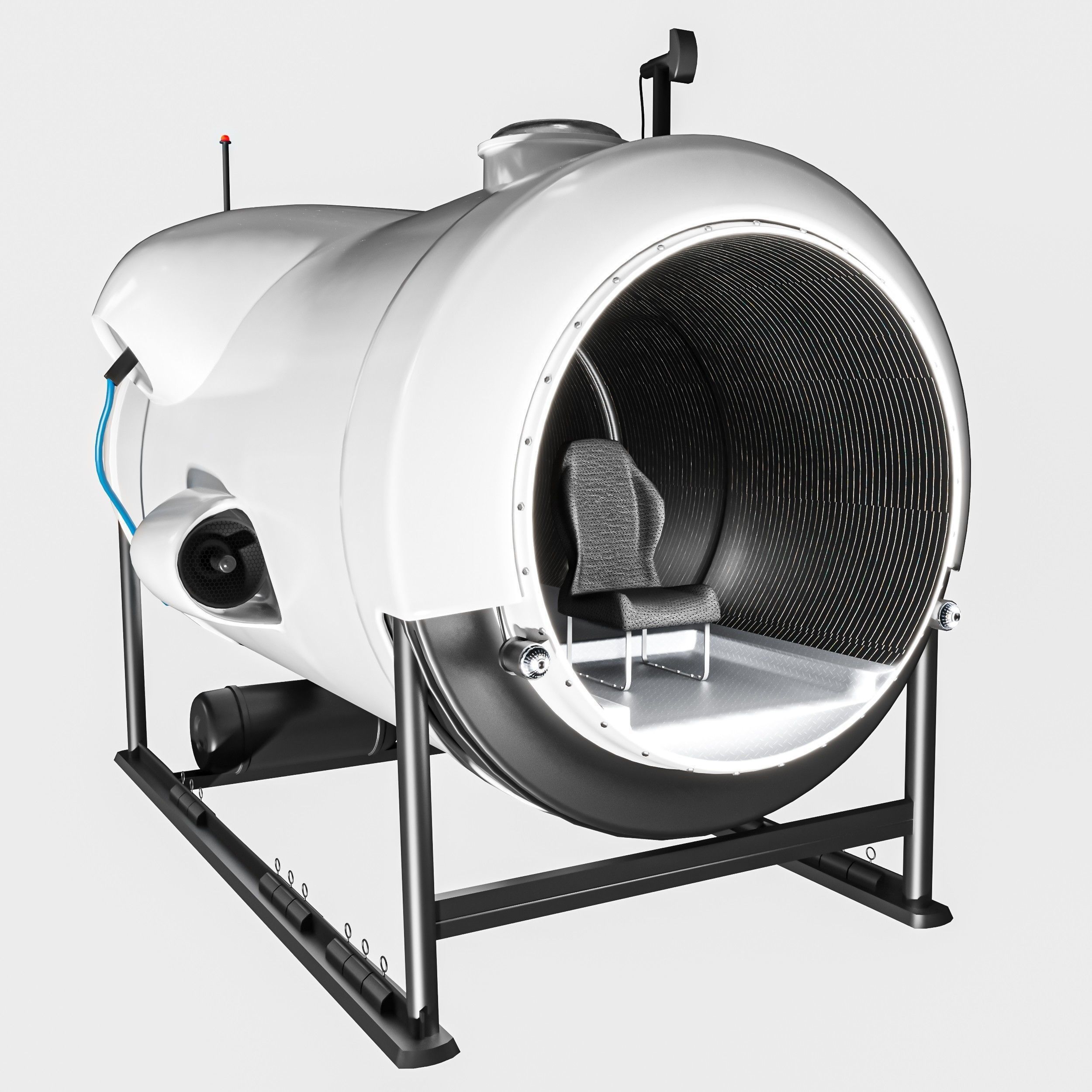 3D model Ocean Gate Submarine VR / AR / low-poly | CGTrader