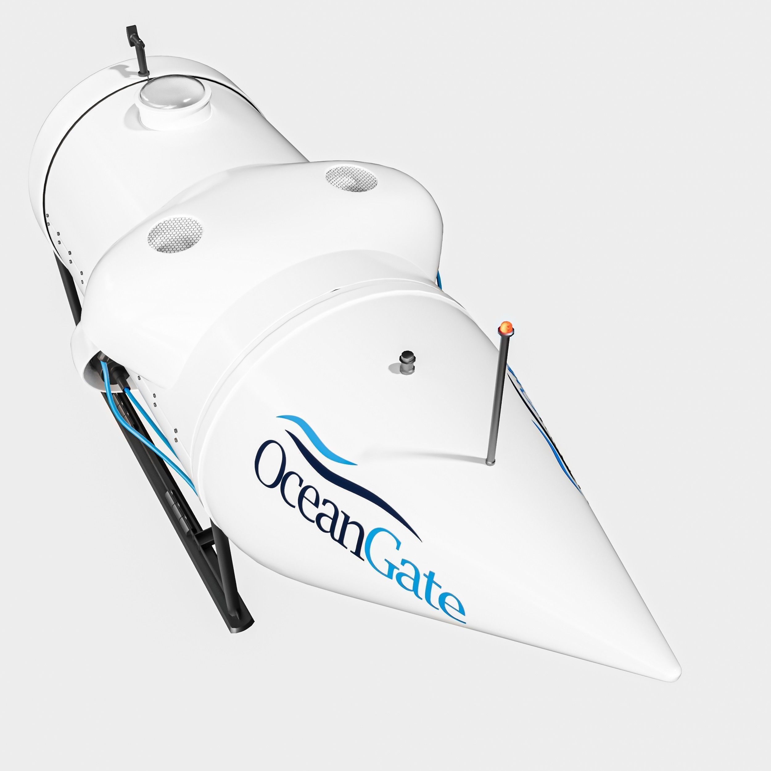 3D model Ocean Gate Submarine VR / AR / low-poly | CGTrader
