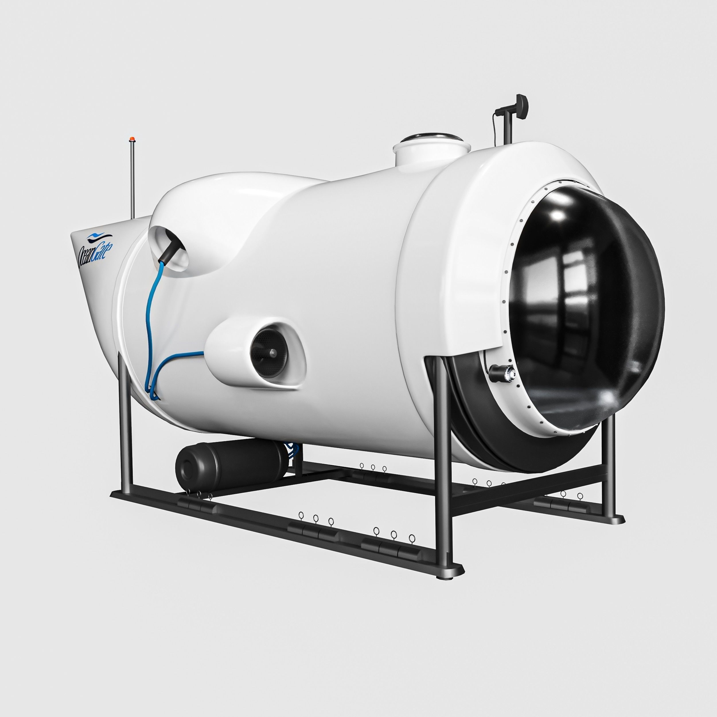 3D model Ocean Gate Submarine VR / AR / low-poly | CGTrader