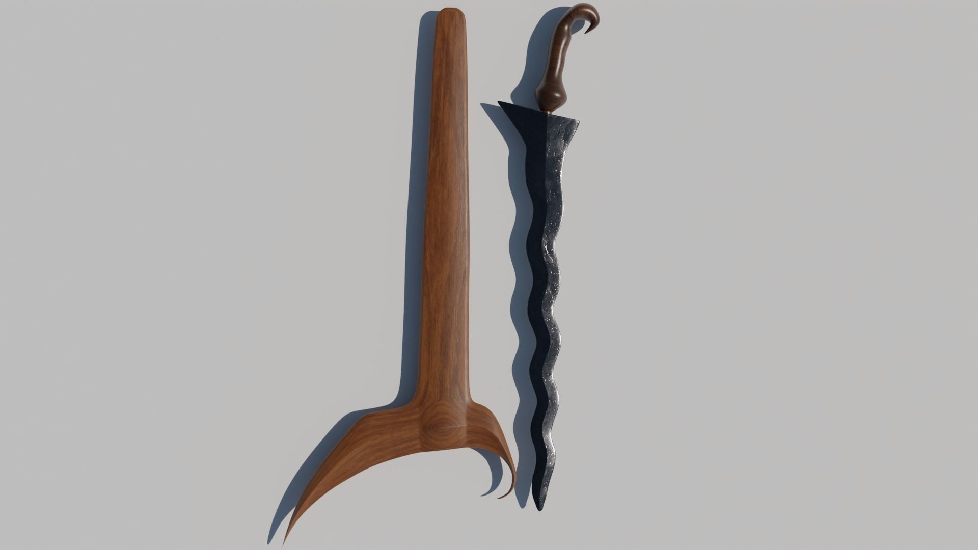 Keris Traditional 3D model | CGTrader