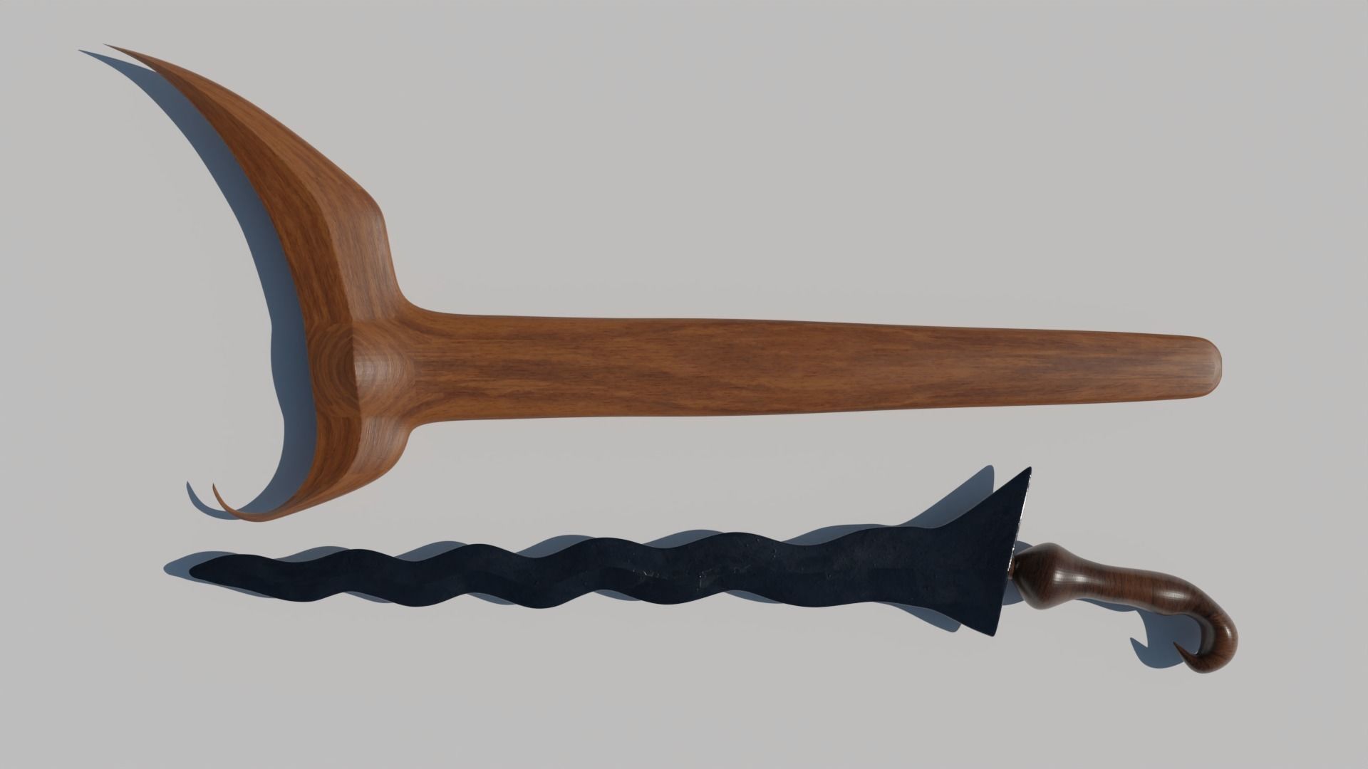 Keris Traditional 3D model | CGTrader