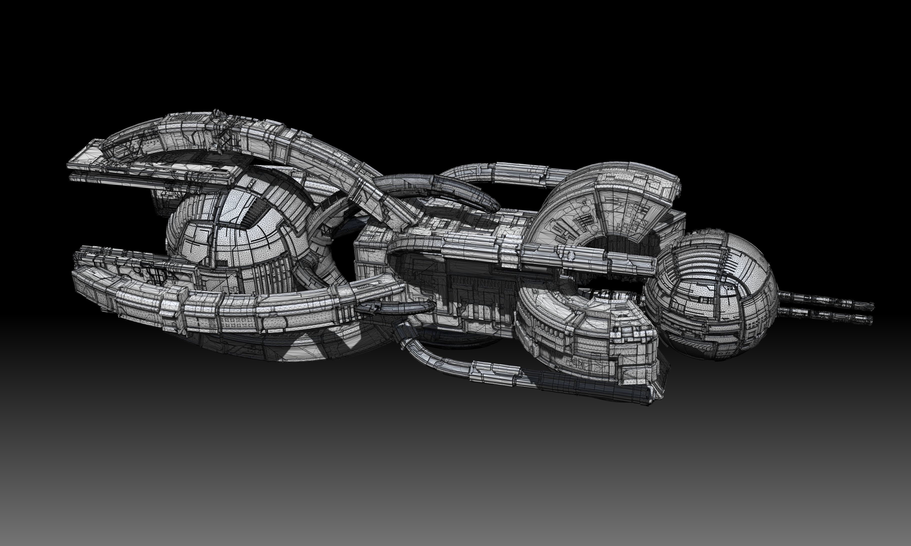 space equipment node 00207 3D model | CGTrader