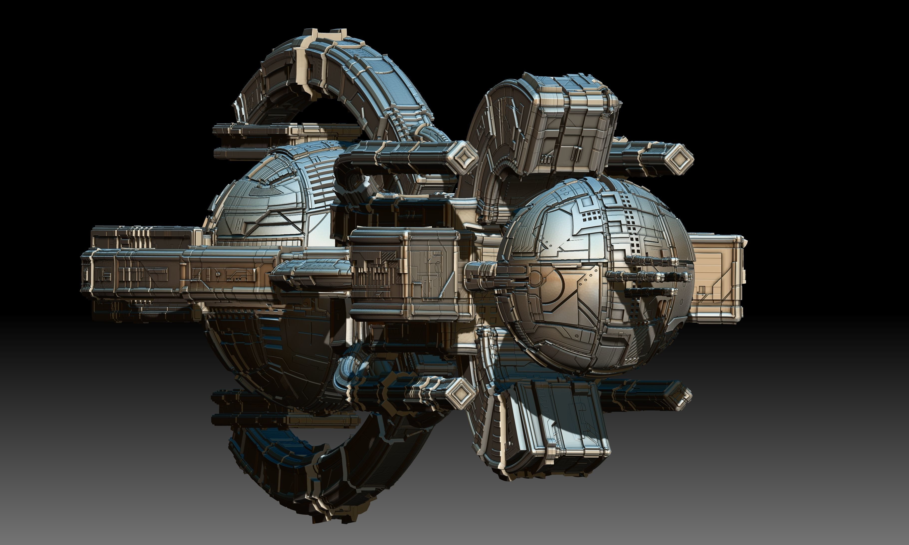 space equipment node 00207 3D model | CGTrader