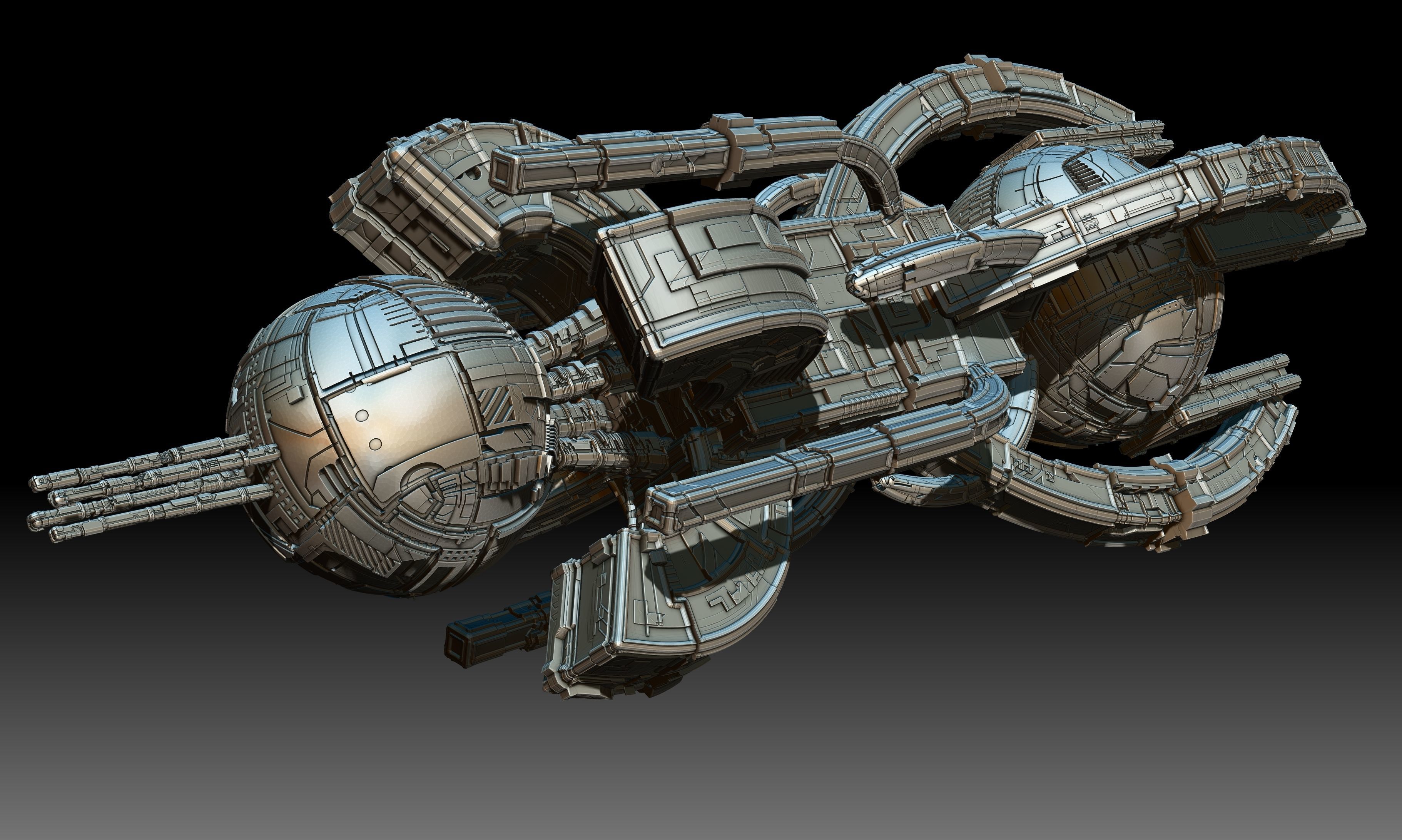 space equipment node 00207 3D model | CGTrader
