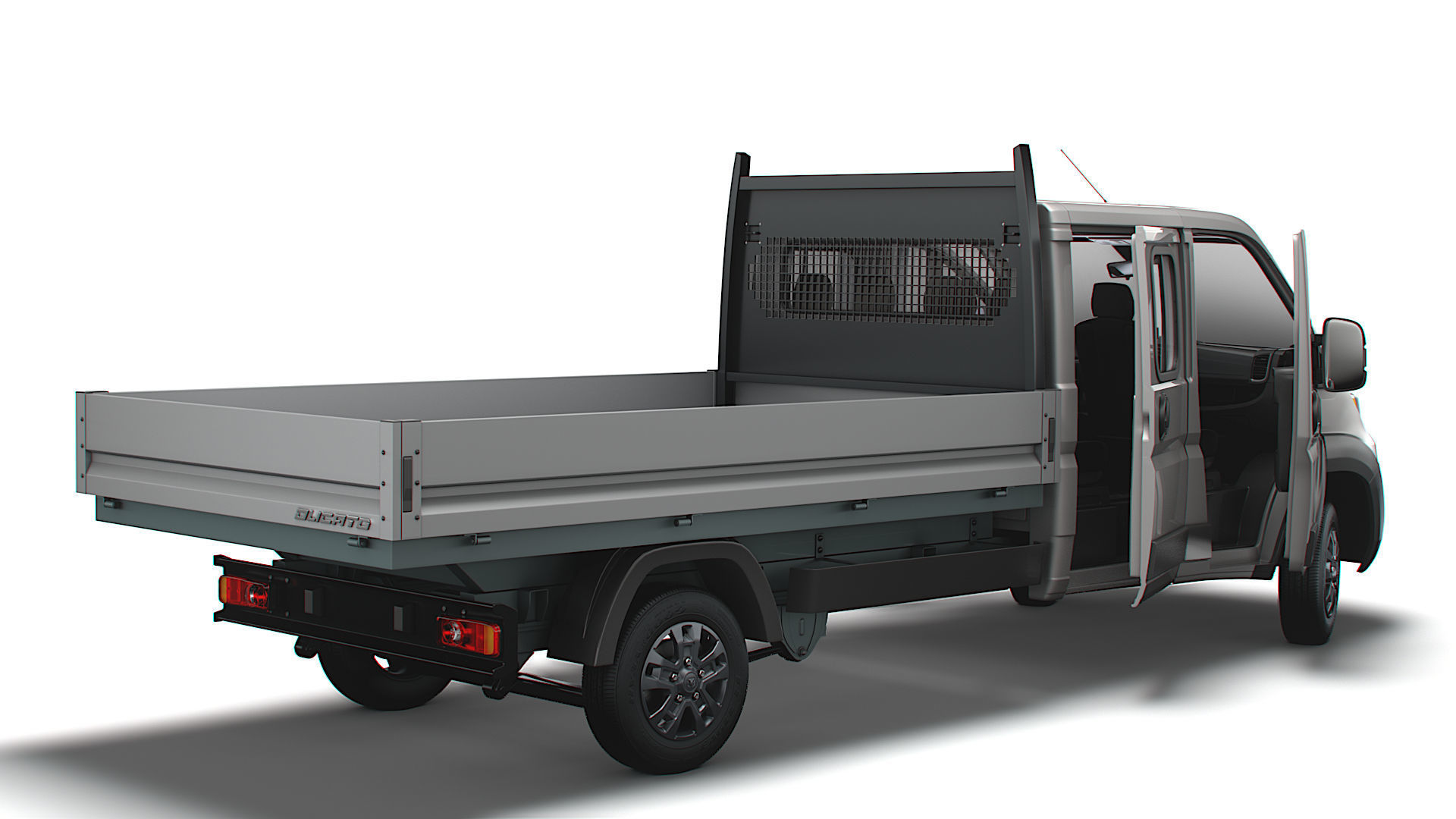 RAM Promaster Crew Cab Truck HQInterior 2023 3D model | CGTrader