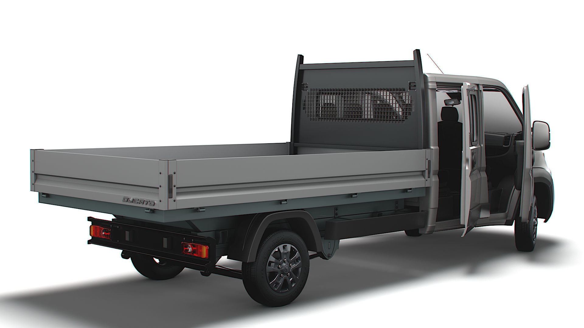 RAM Promaster Crew Cab Truck HQInterior 2023 3D model | CGTrader