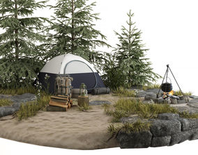 Camping 3D Models | CGTrader