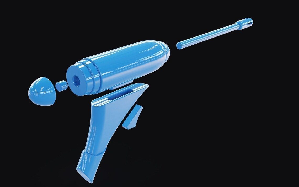 ELG-3A Padme Blaster - 3D Print Files STL 3D model | CGTrader