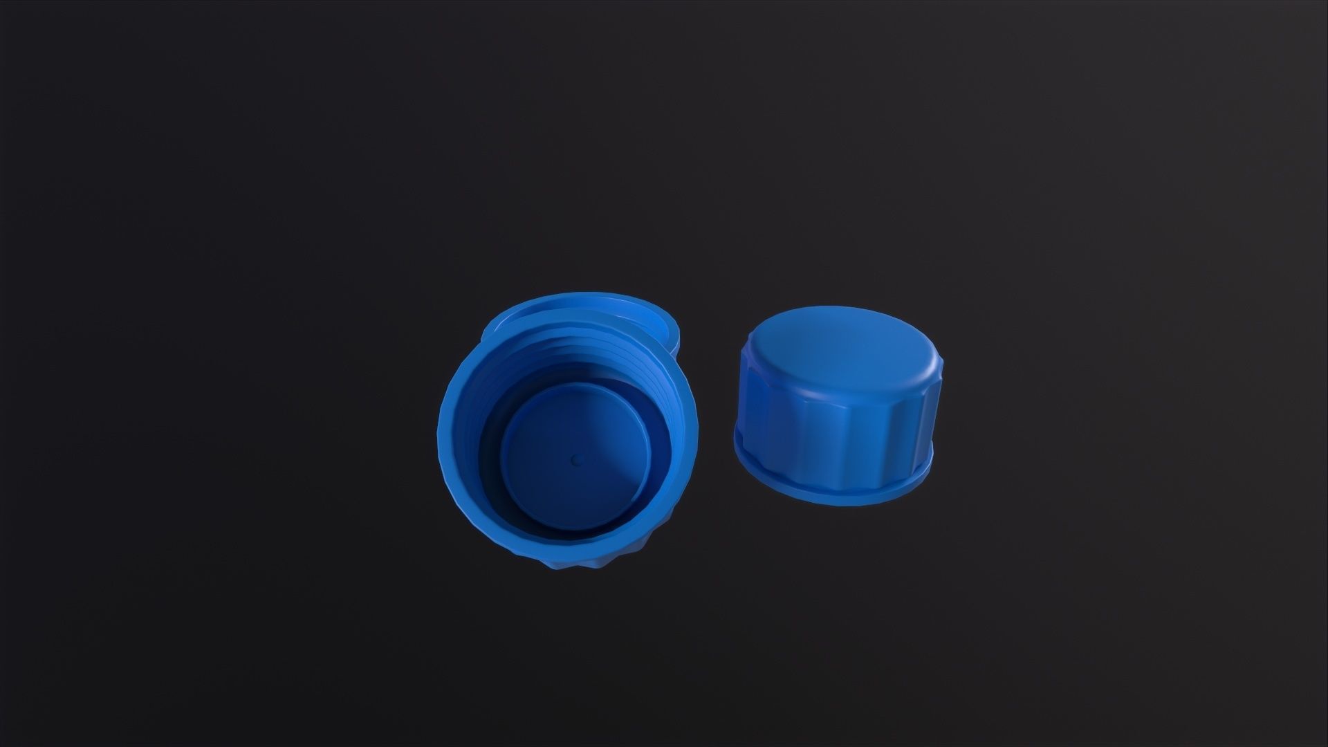 3D model Plastic Pet Bottle Cap 3D Model VR / AR / low-poly | CGTrader